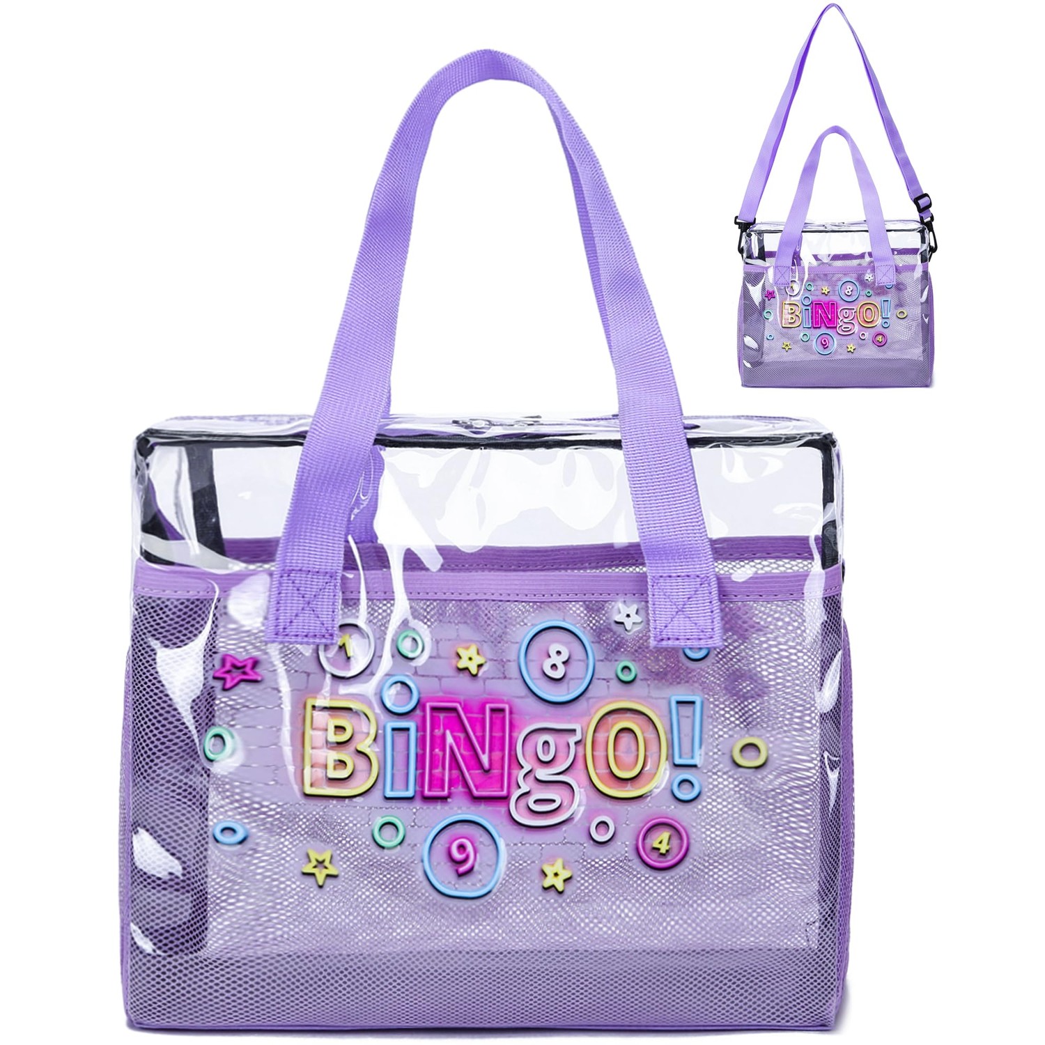 Clear Bingo Bag for Bingo Daubers Dabbers Dobbers Transparent Bingo ...