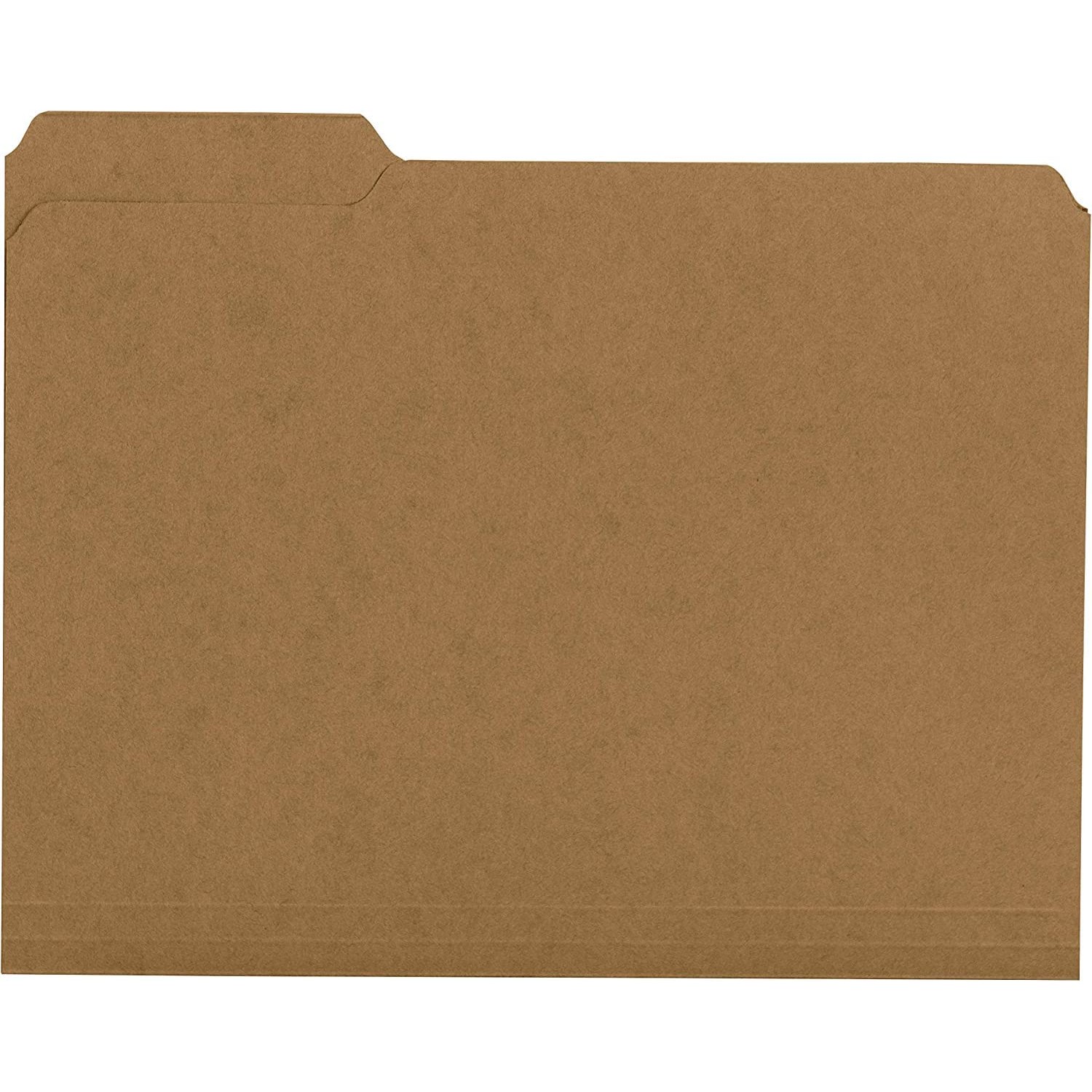 The File King 1/3-Cut Top Tab Kraft File Folders - Letter Size | Box of ...