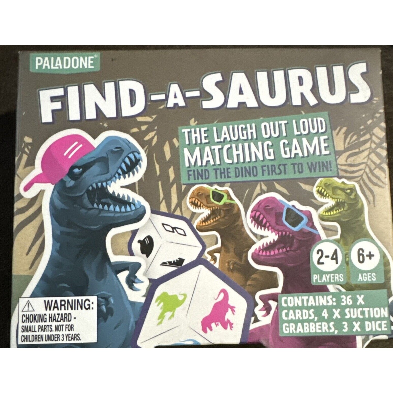 Paladone Find-A-Saurus Game Brand New The Laugh Out Loud Matching Game ...