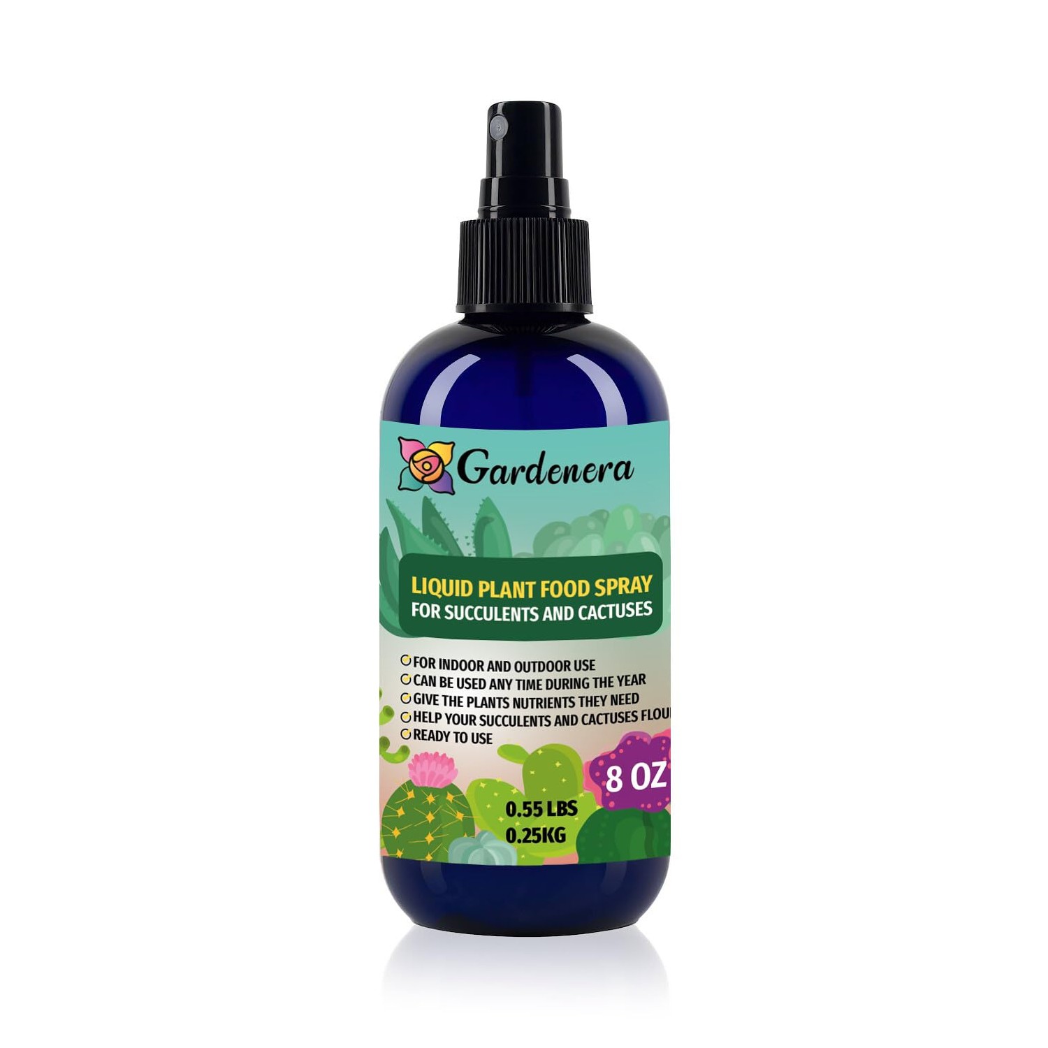Gardenera Professional Succulent & Cactus Superfood Spray Mist for Home ...