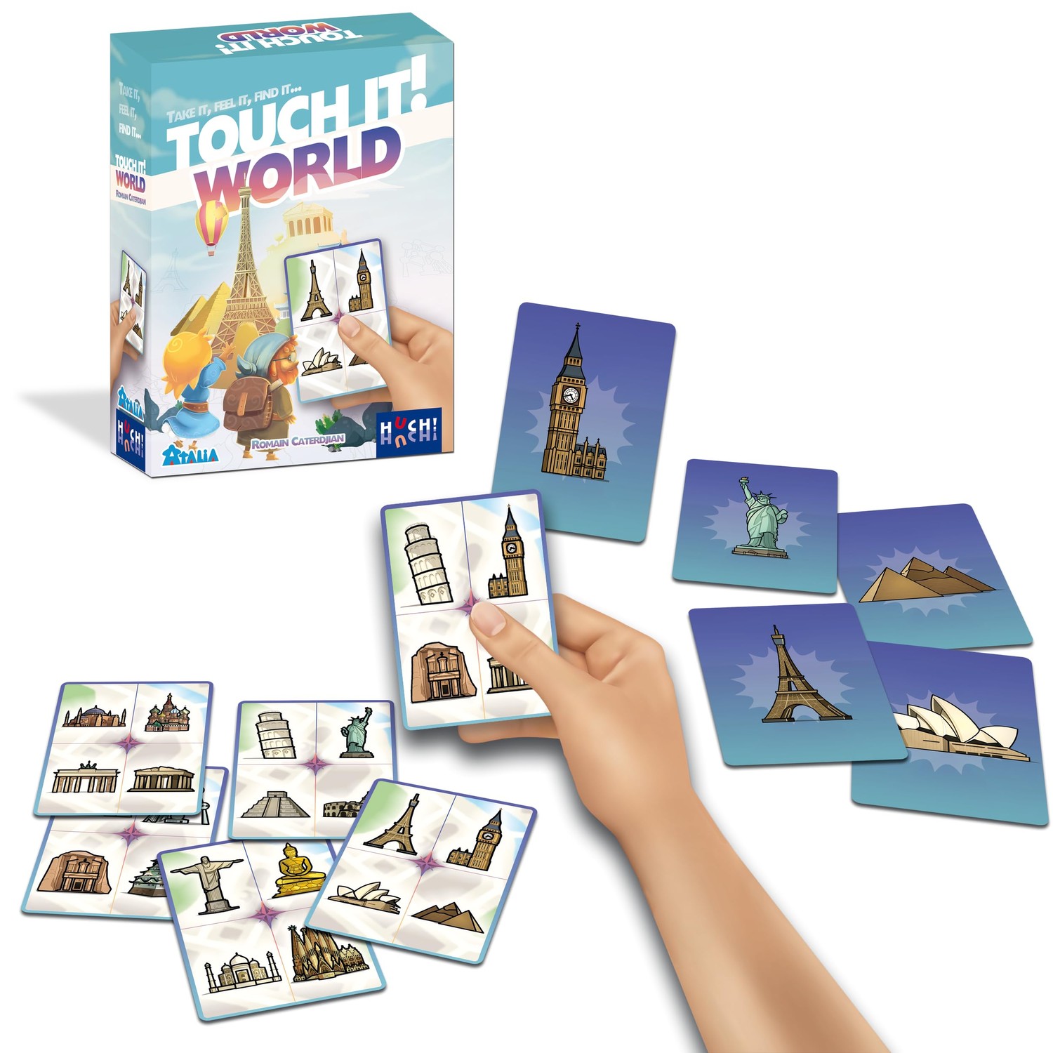HUCH! Touch it - World Family Game for 2 to 6 Players from 6 Years ...
