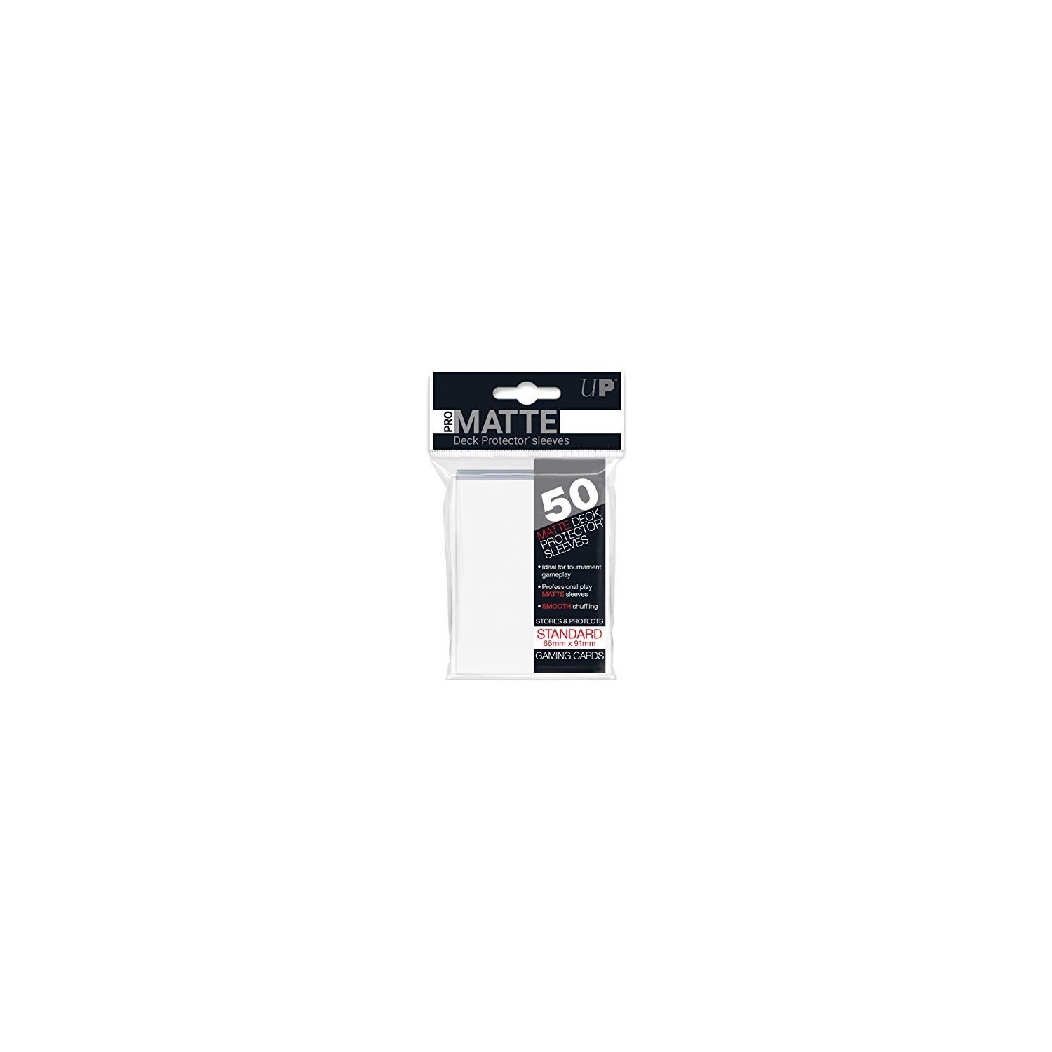 Ultra Pro Pro-Matte White Deck Protector - ibspot.com