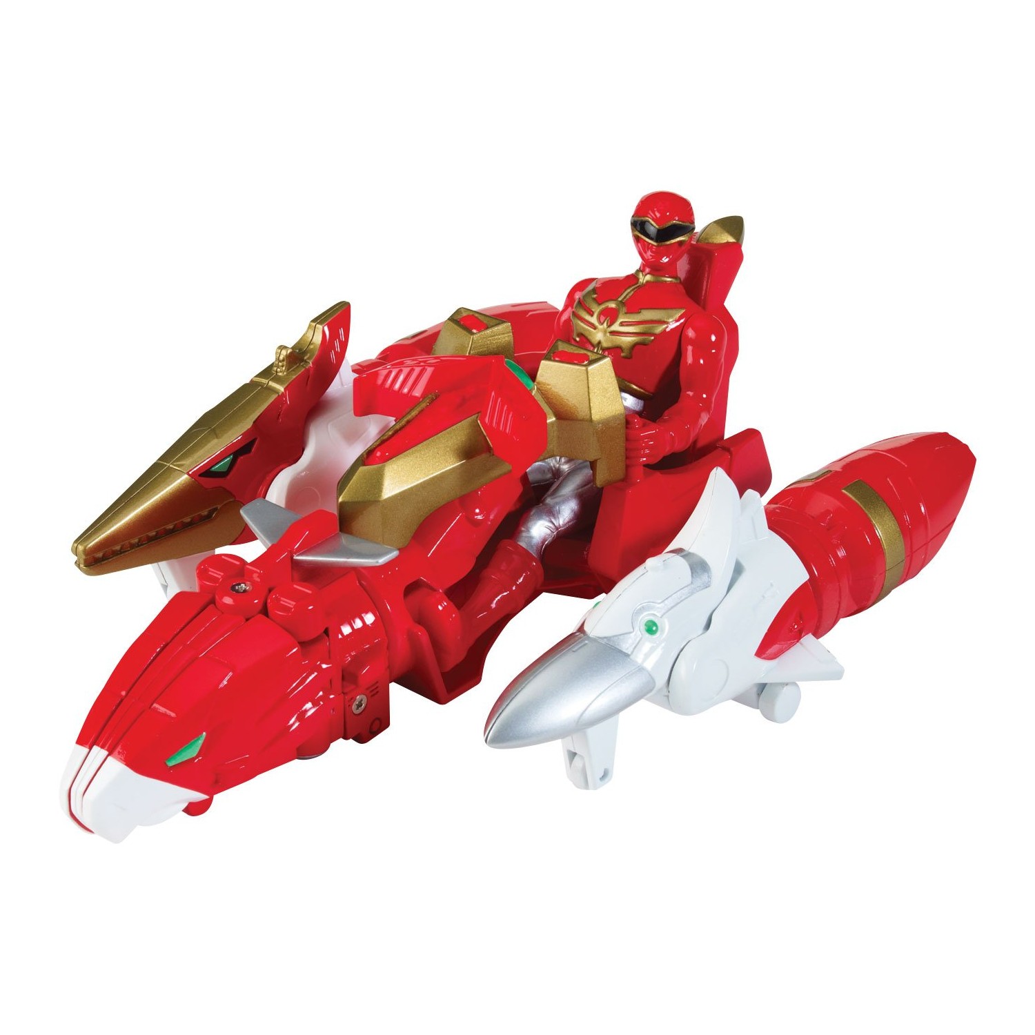 Power Rangers Megaforce Sky Brothers Zord Vehicle And Red Ranger ...