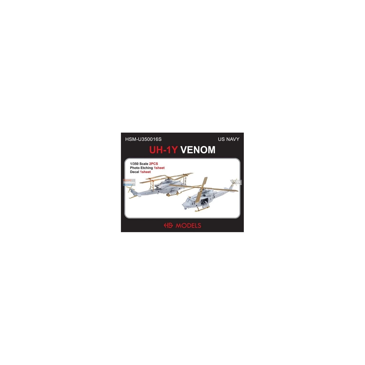 HSMU350016U 1:350 HS Models US Navy UH-1Y Venom - ibspot.com