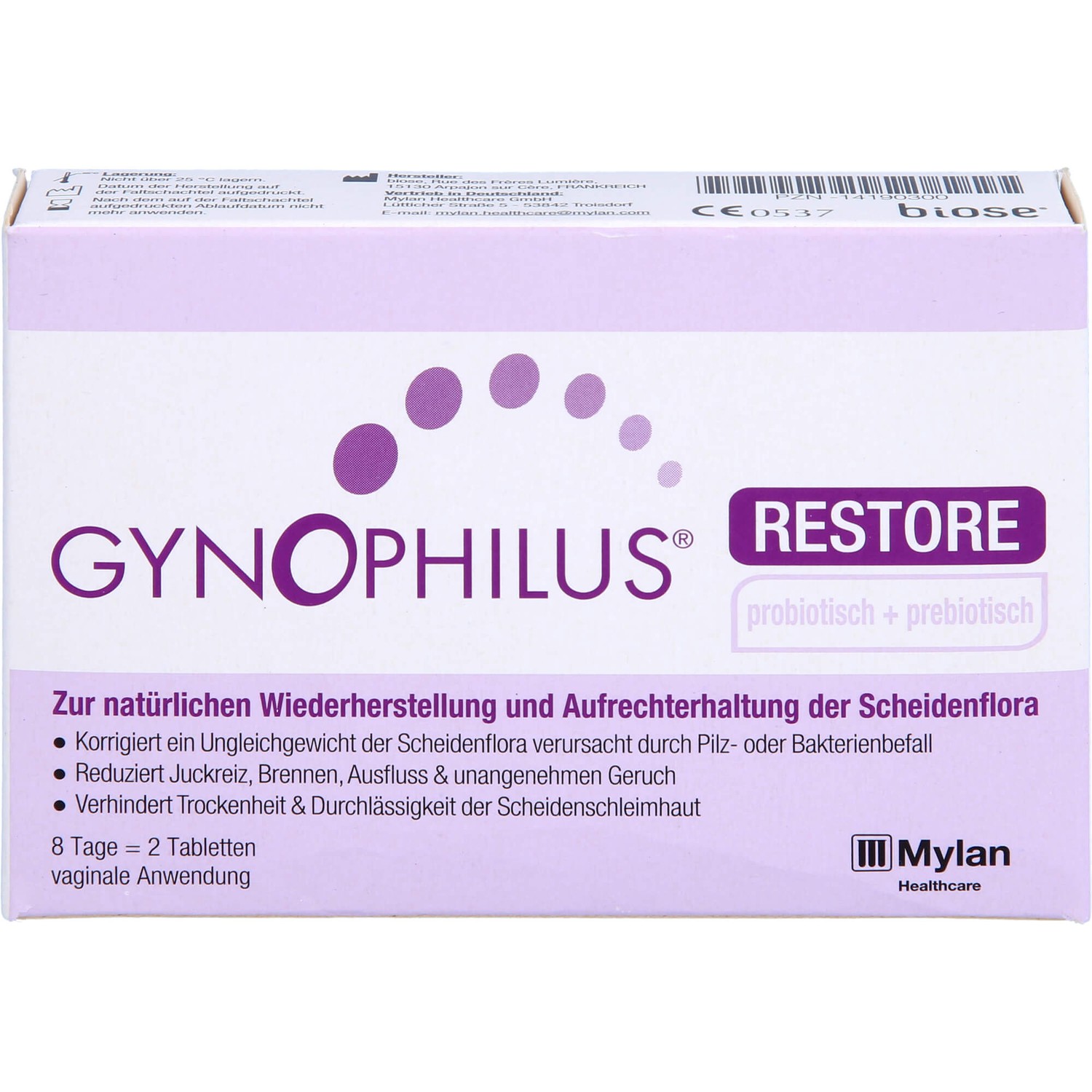Gynophilus restore, 2 St VTA - ibspot.com