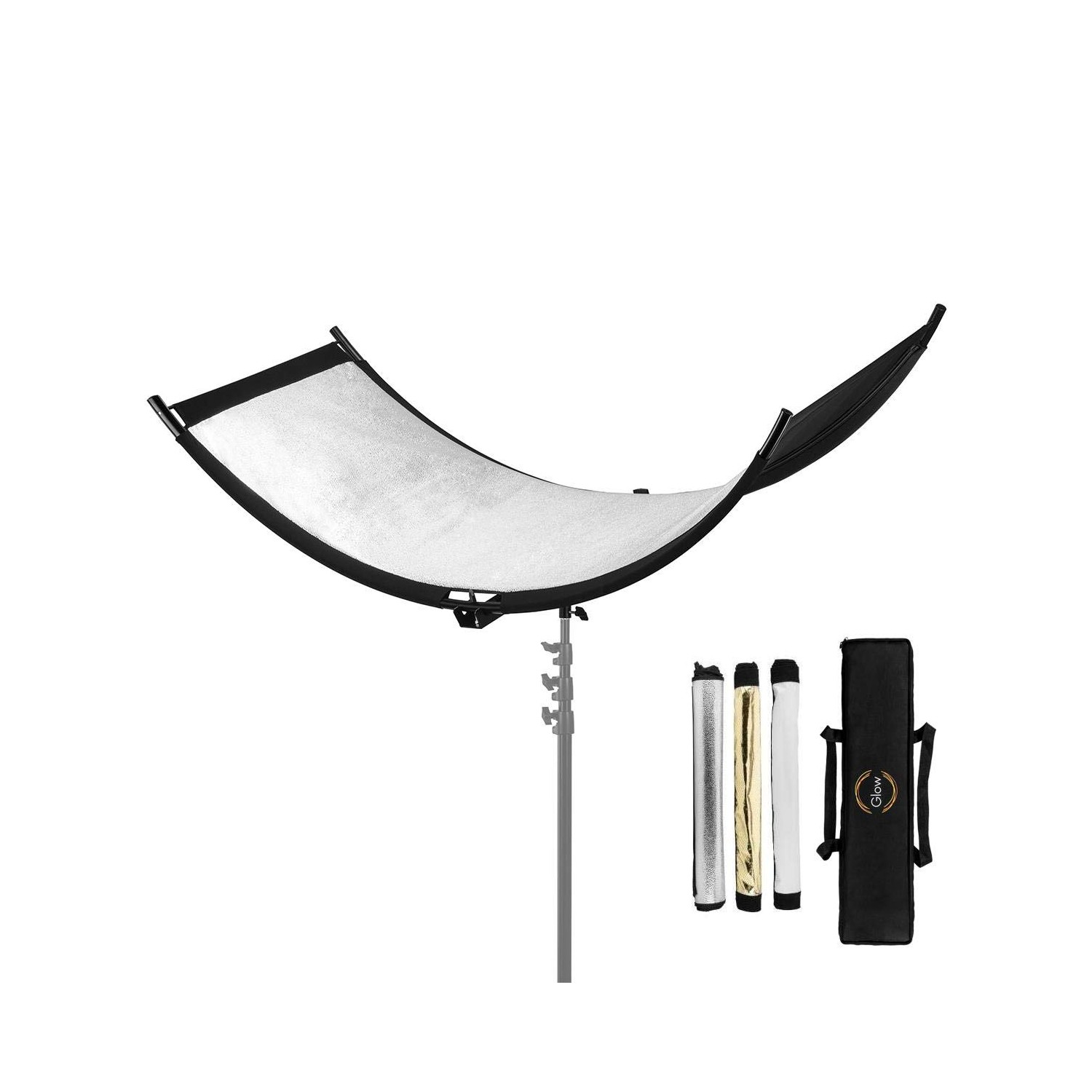 Glow ArcLight II Curved Light Reflector Kit, a Portable Photography ...