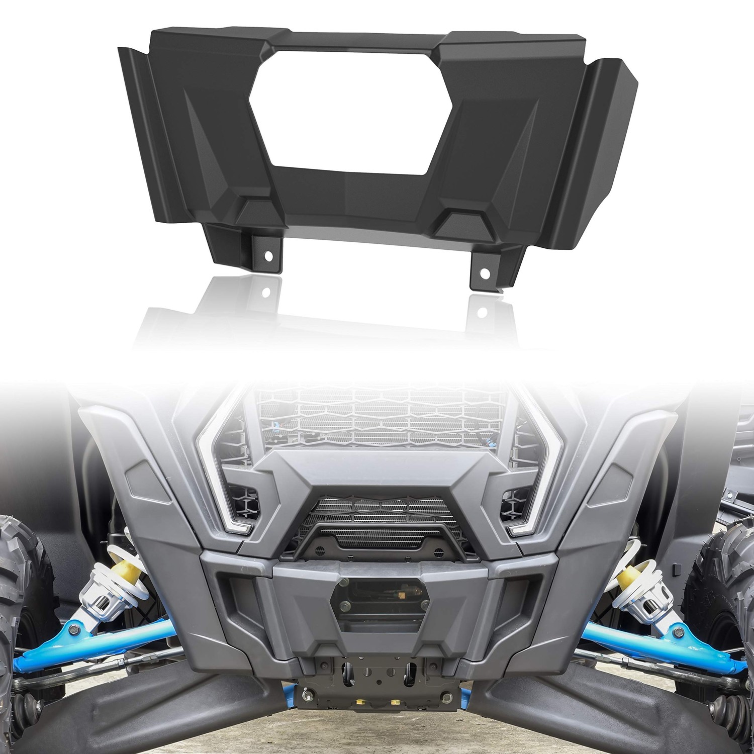 SAUTVS Winch Cover Kit for RZR, Waterproof Silt Proof Front Winch Cover ...