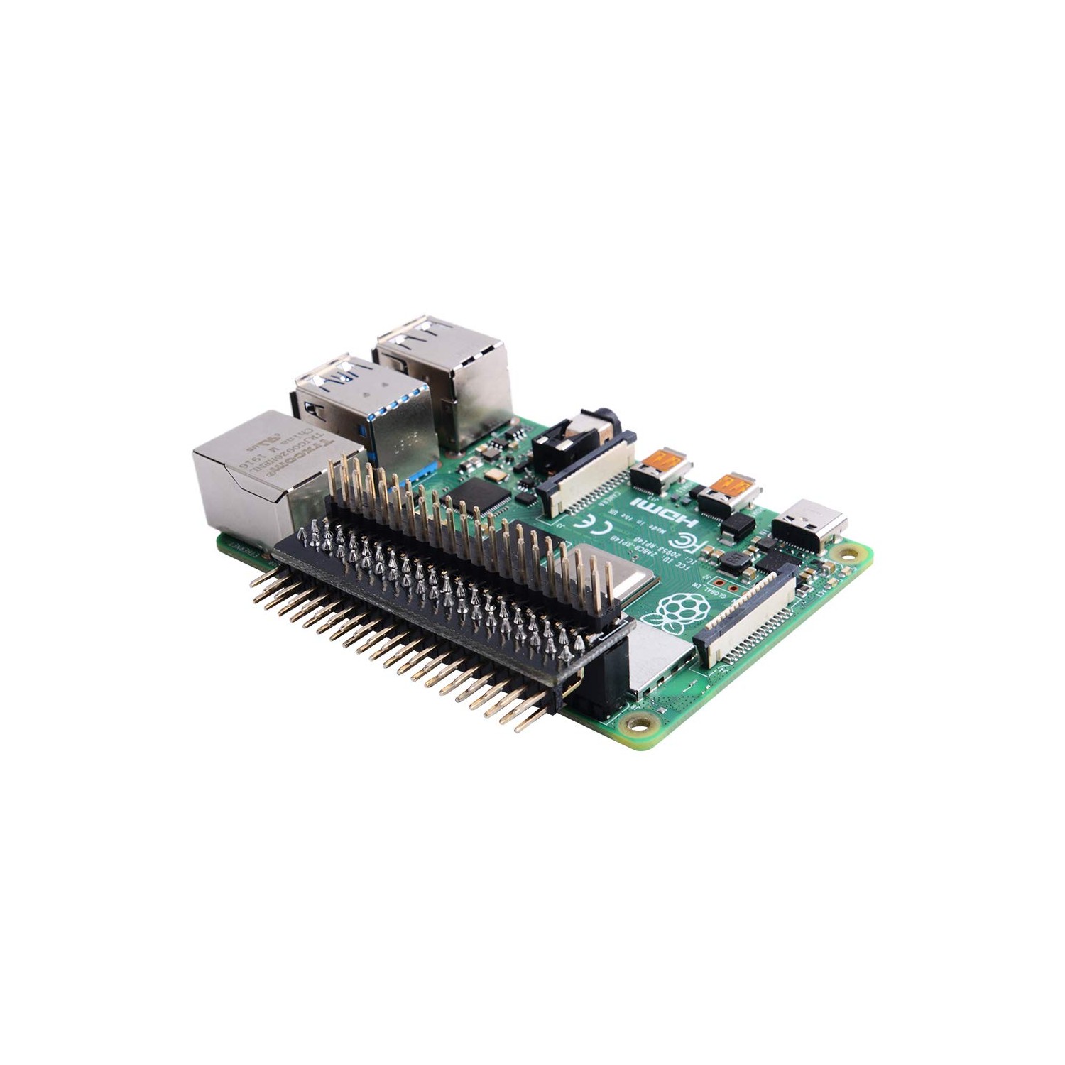 GeeekPi Micro Connectors Raspberry Pi 40-pin GPIO 1 to 2 Expansion ...