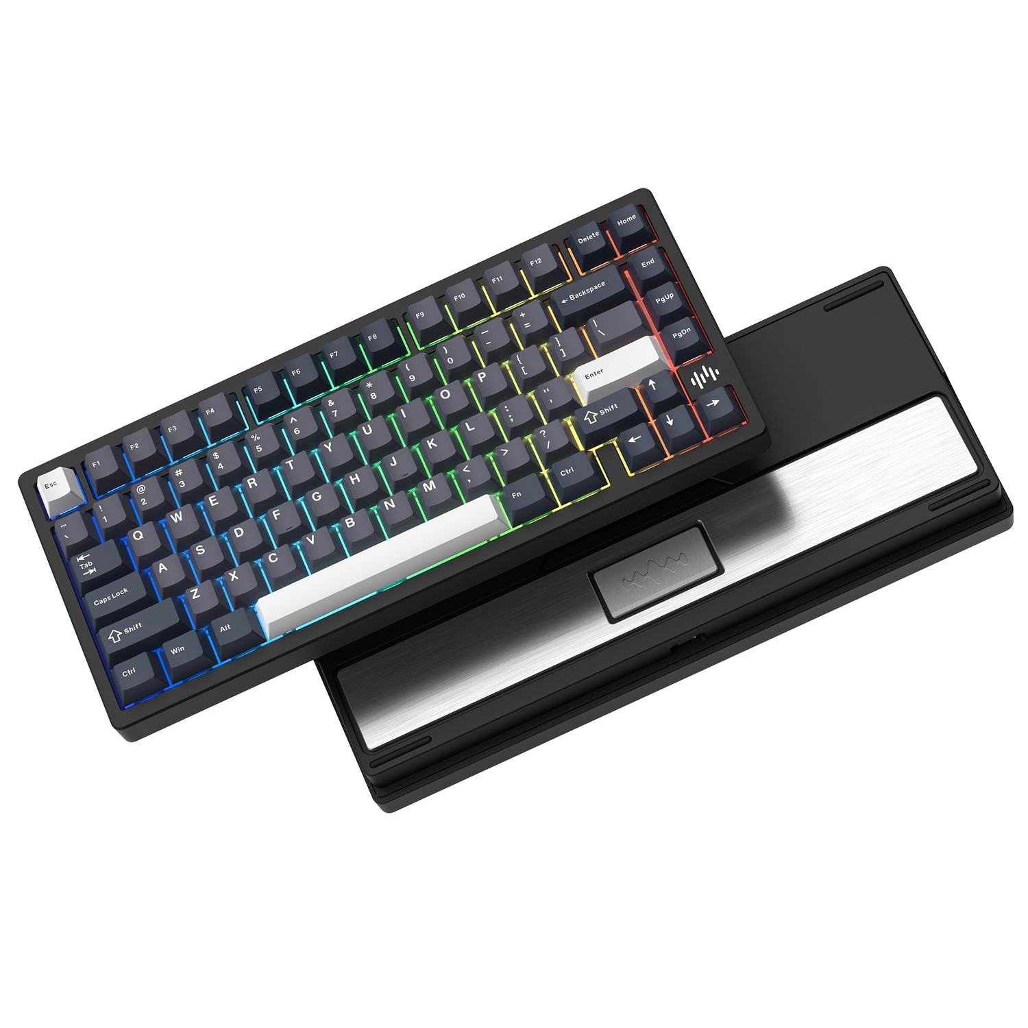 Womier RD75 Pro 75% Keyboard, Quick Release Wireless Aluminum Gaming ...