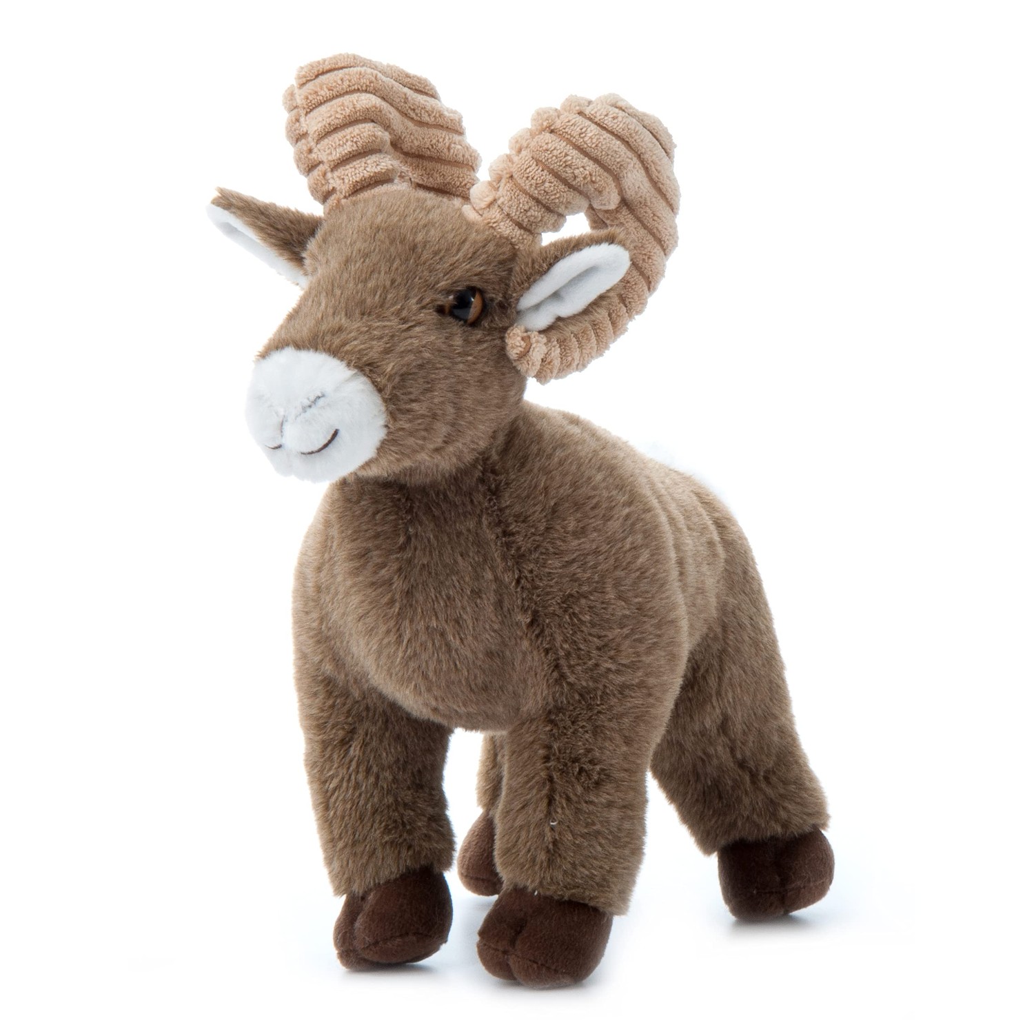 The Petting Zoo Big Horn Sheep Stuffed Animal Plushie, Gifts for Kids ...