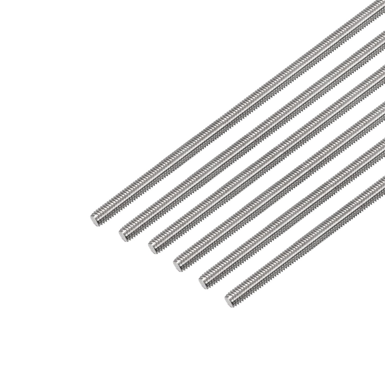 HiPicco 1/4"-20 Fully All Threaded Rod & Studs, 16" Length, 304 ...