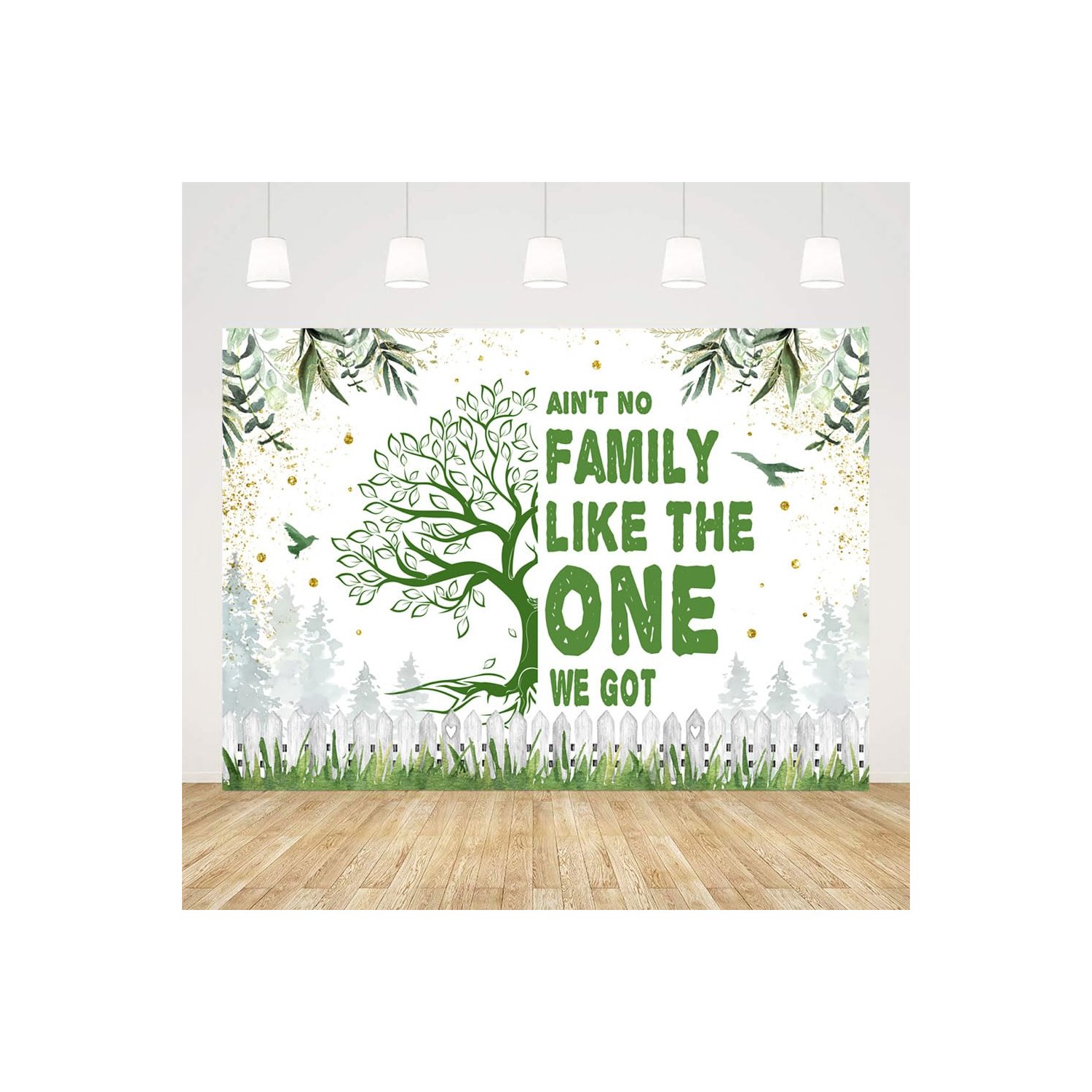 Ticuenicoa 10x7ft Family Reunion Backdrop Family Tree Leaves Welcome to ...