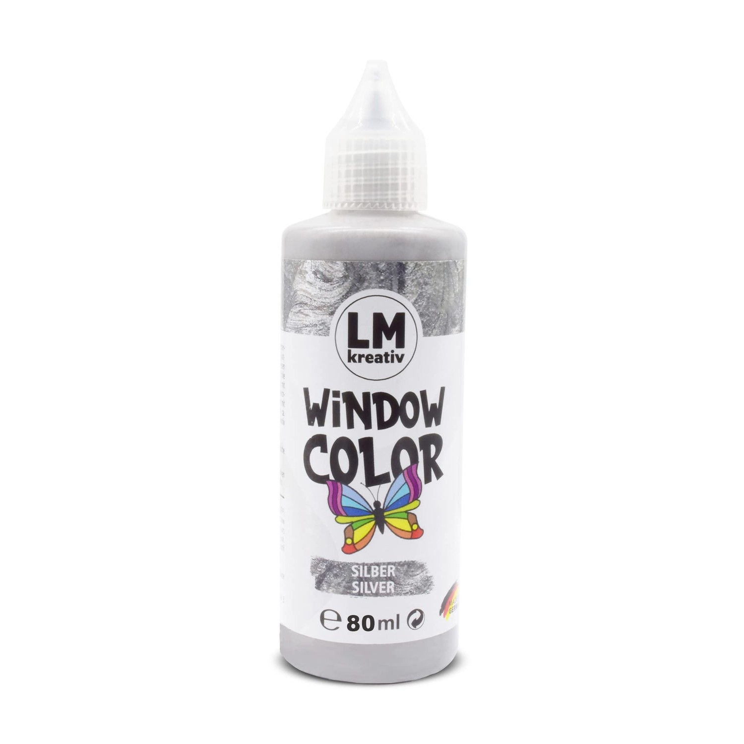 LM Window Colour 80 ml - Silver - Window Colours for Crafts and ...