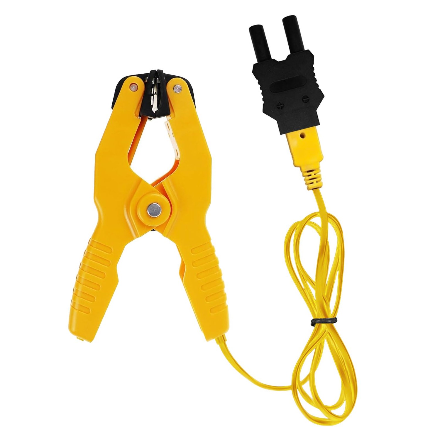 HVAC Temperature Clamp with Banana Plug Adapter, K-Type Thermocouple ...
