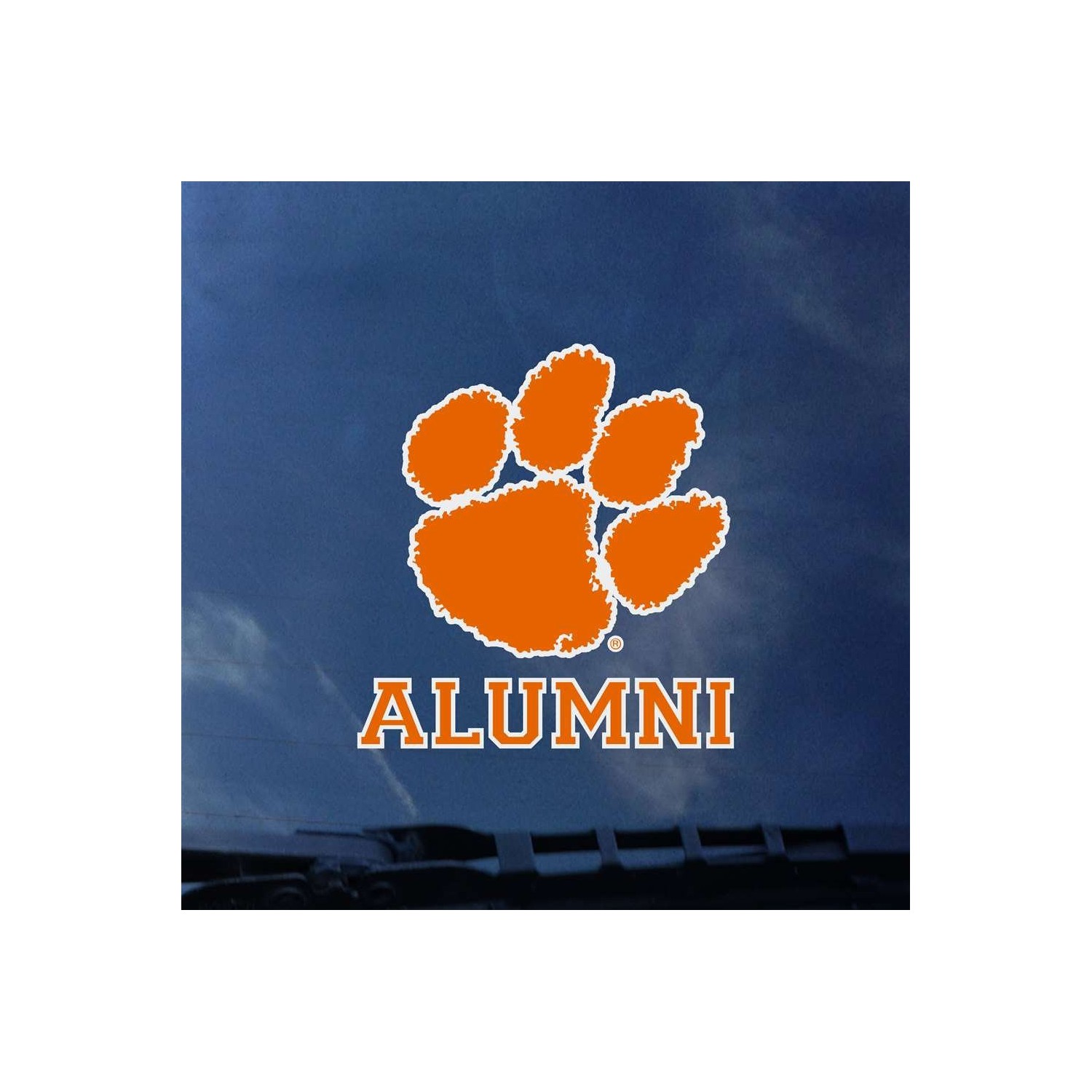 Clemson Tigers Alumni Logo Transfer Decal - ibspot.com