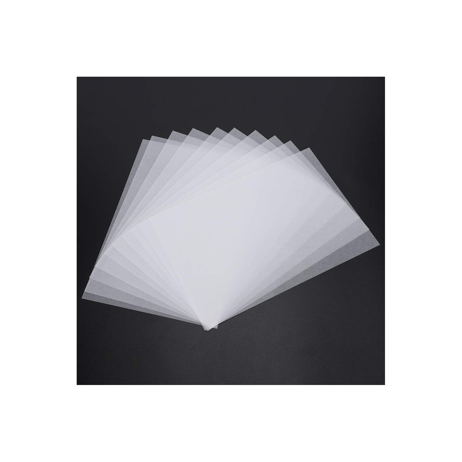 20 hojas papel retráctil imprimible plástico tamaño, 8.2 x 5.7in papel ...