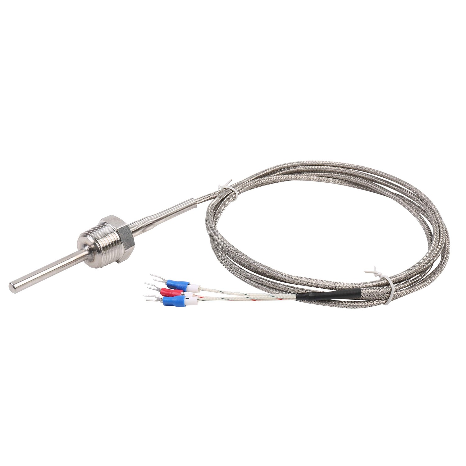 Waterproof RTD PT100 Temperature Sensor - Jaybva Thermistor Probe for ...