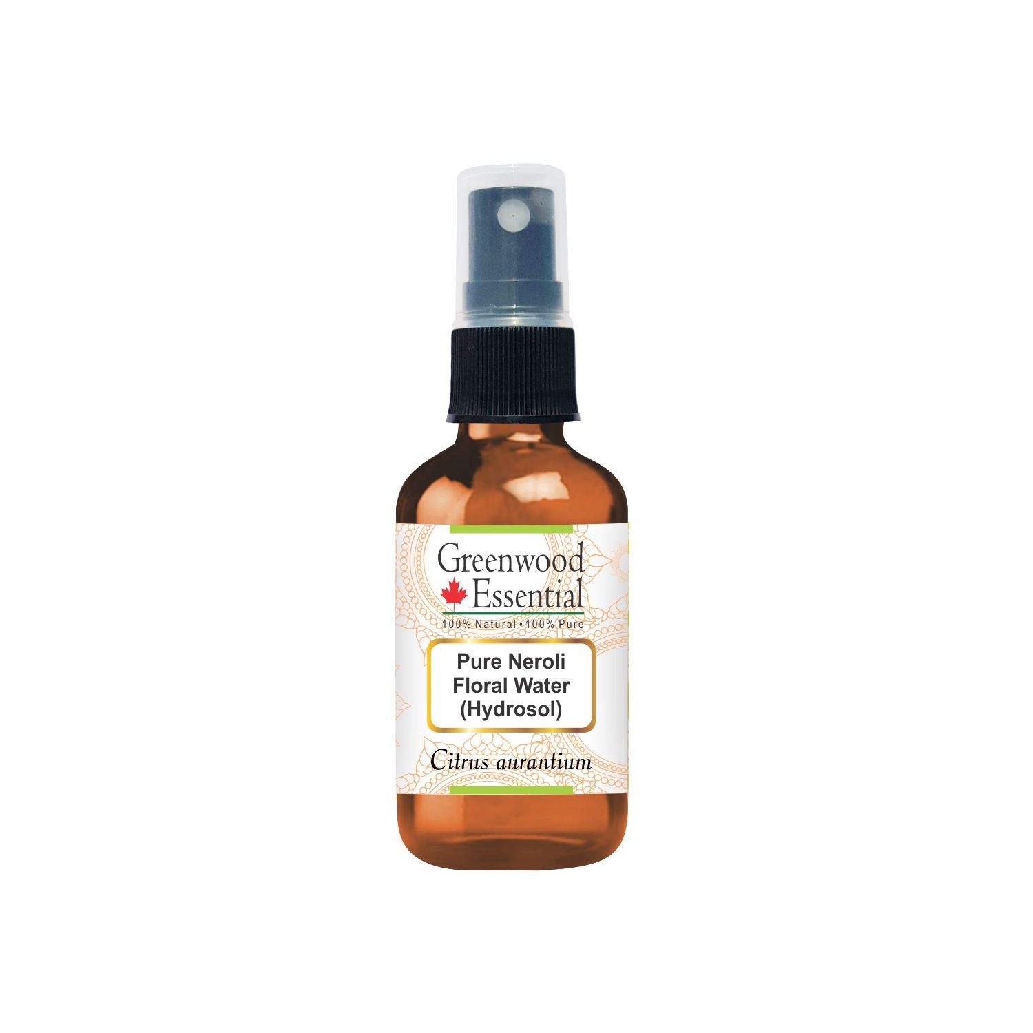 Greenwood Essential Pure Neroli Floral Water (Hydrosol) (Citrus ...