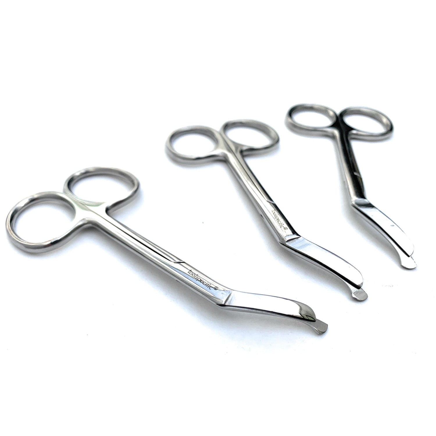 Toolspecific® 3pc x Stoma Scissors with Curved Cutting Edge and Rounded ...