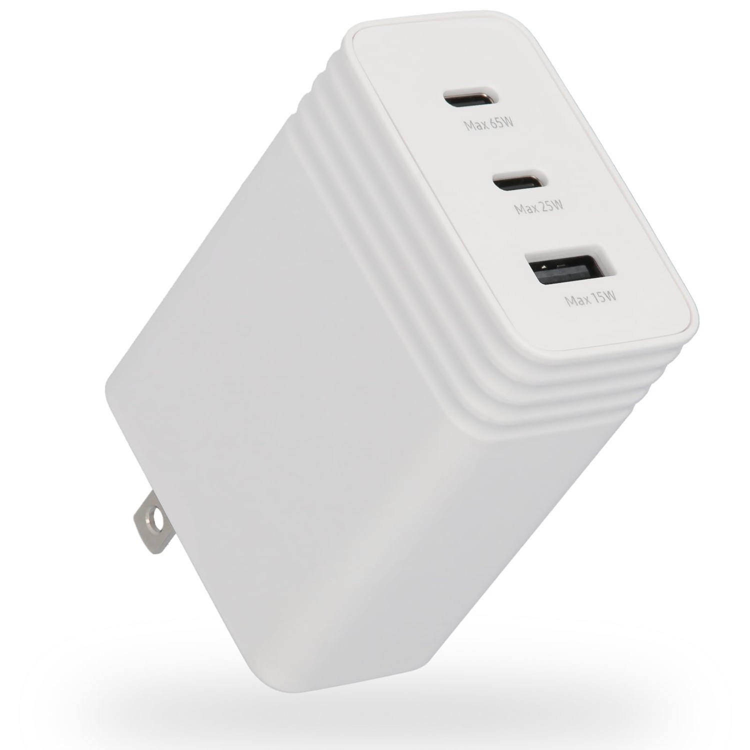 SOLUM USB Charger AC Adapter, Type-C 65W, 3 Ports, 3 Points ...