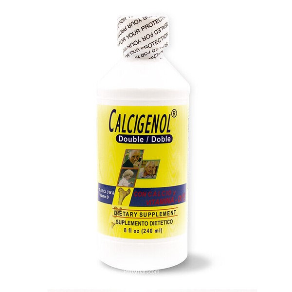 CALCIGENOL DOUBLE DIETARY SUPPLEMENT - CALCIUM & VITAMIN D - ibspot.com