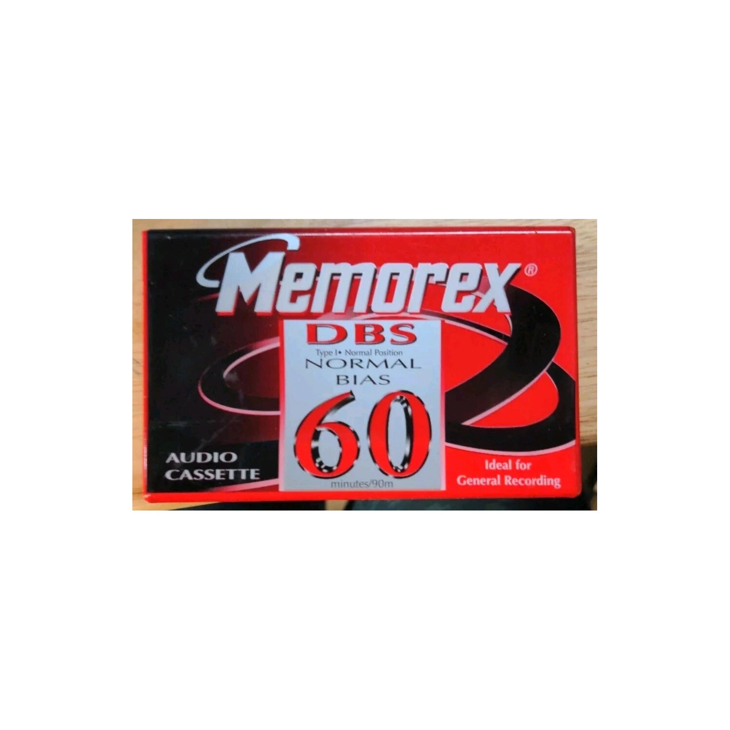 Memorex DBS 60 Minute Type 1 Audio Cassette Tape Normal Bias - Brand ...