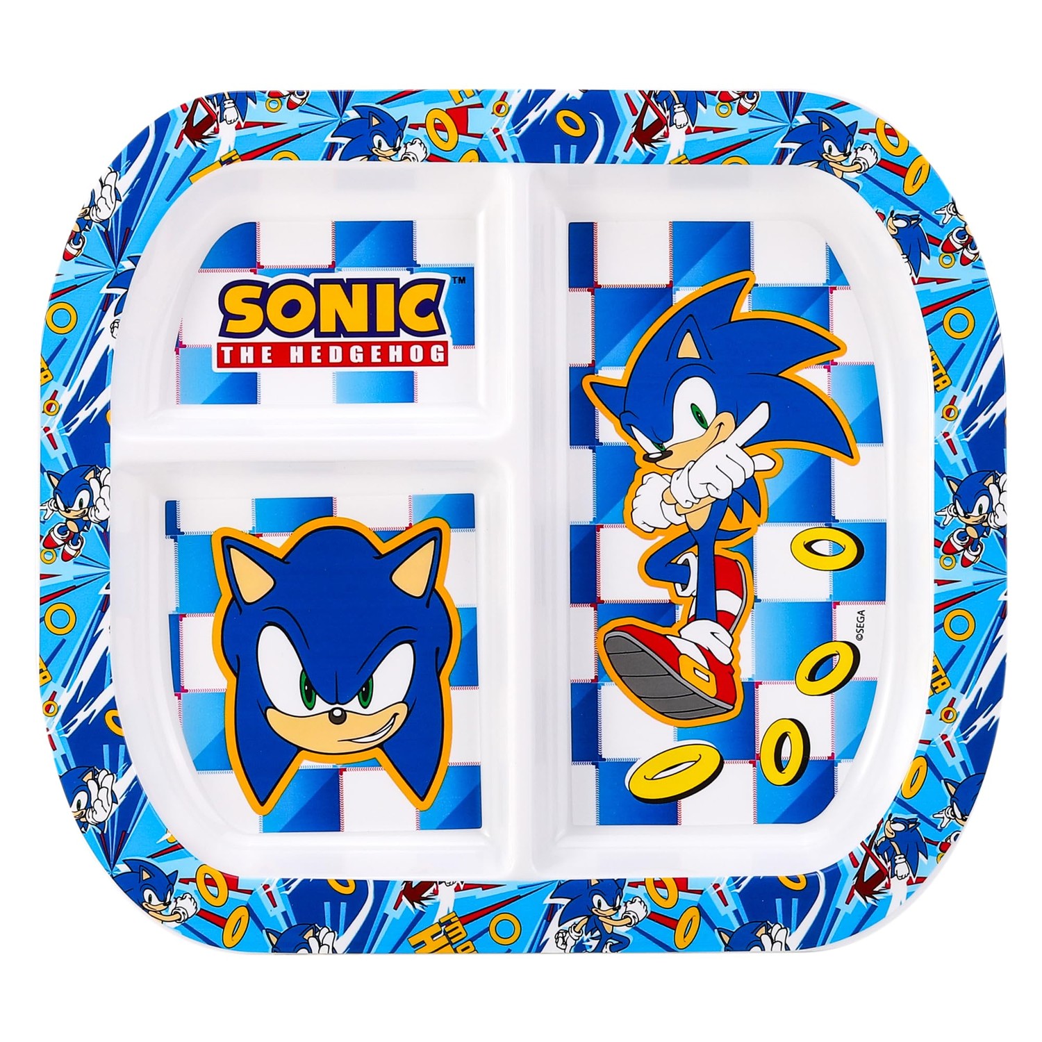 Zawadi Global Sonic The Hedgehog 3 Section Childrens Kids Toddlers ...