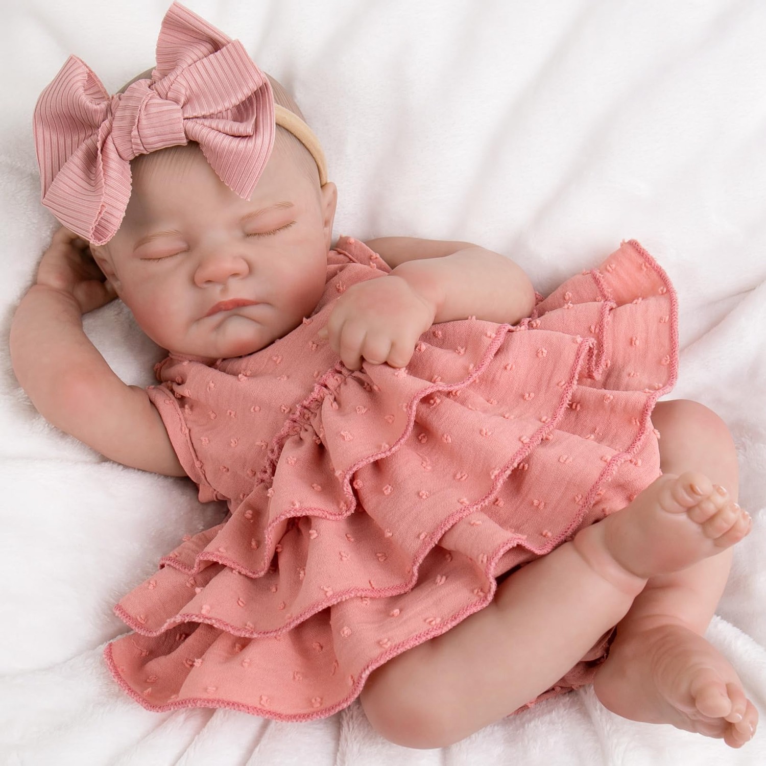 Aori Reborn Baby Dolls Ultra Realistic - 20" Lifelike Sleeping Newborn ...