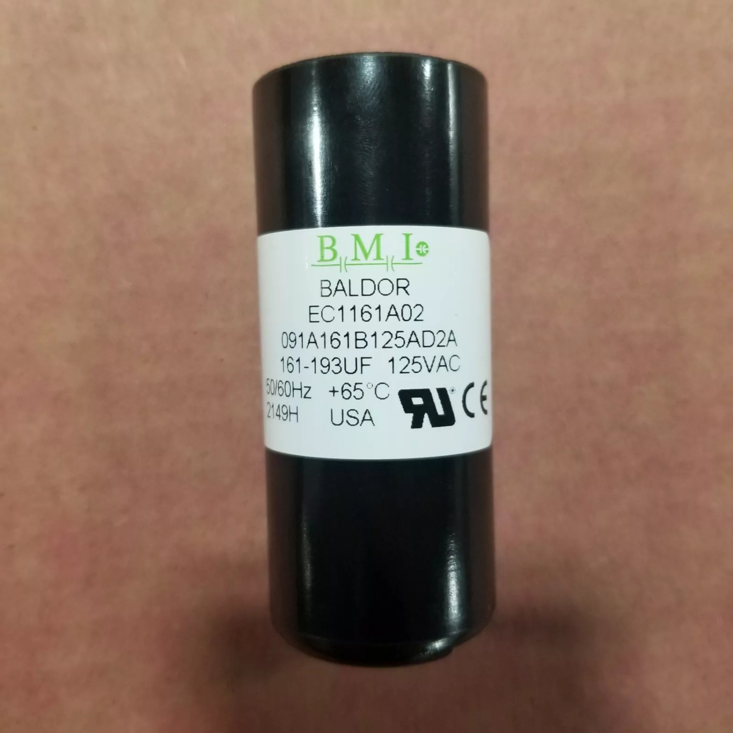 Baldor BMI / BALDOR EC1161A02 ELECTRIC CAPACITOR (BRAND NEW) - ibspot.com