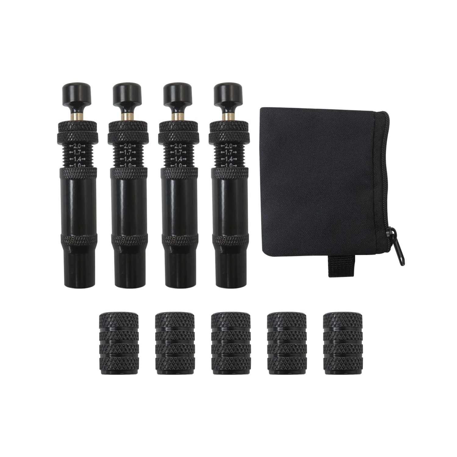 HaeKap for SUV & Truck Automatic Deflator Set - Screw-On Tire Air Down ...