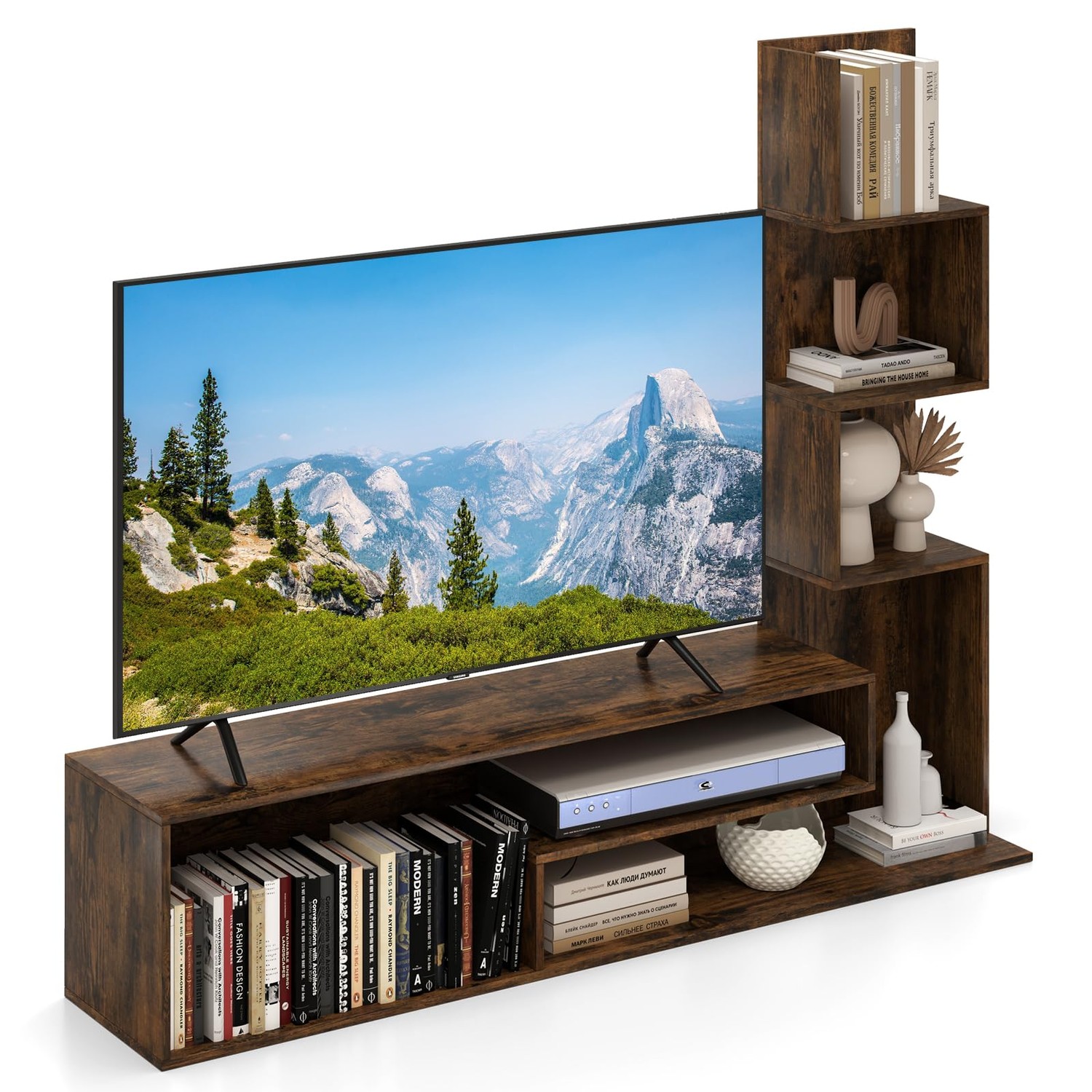 L Shaped Entertainment Centernull