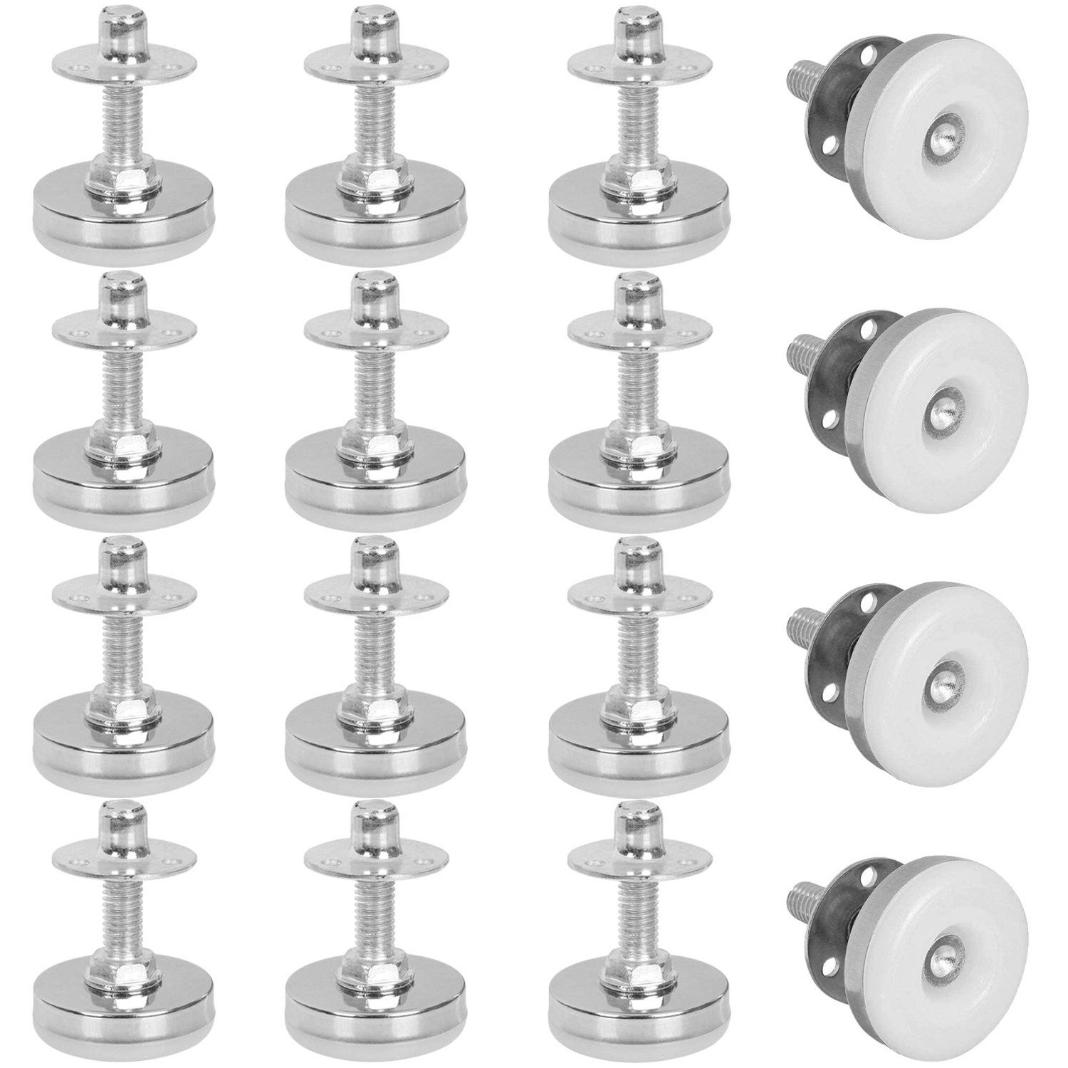 16 Pack Adjustable Feet Levelers (5/16) Inch m8 Leveling Feet Heavy ...
