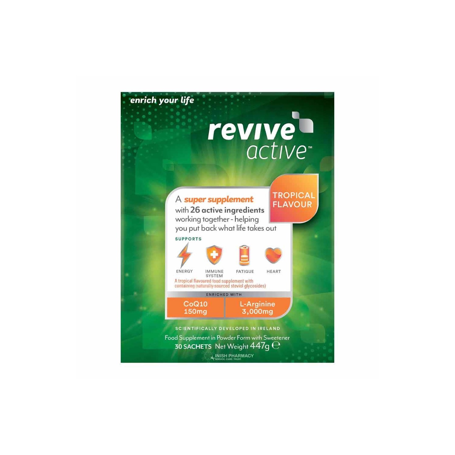 Revive Active Original Tropical Flavour 30 Pack - ibspot.com