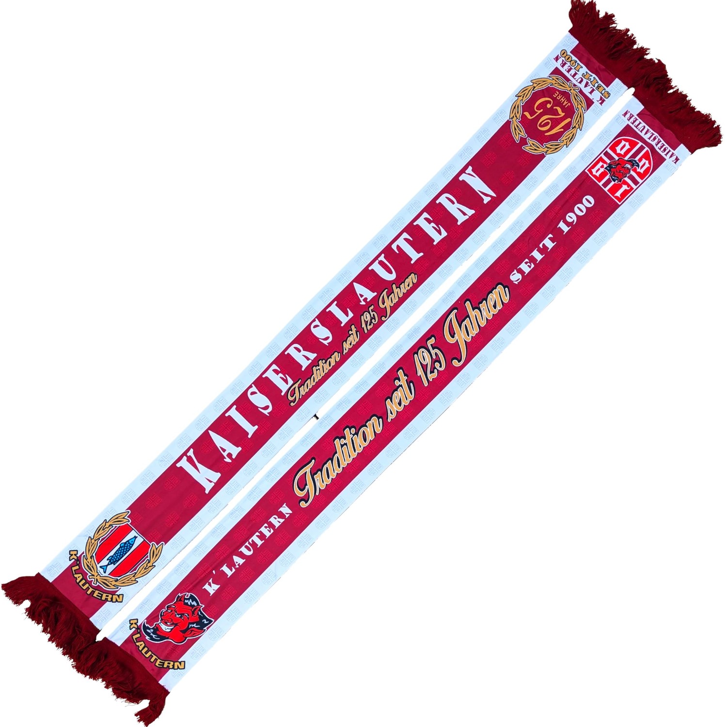Generisch Kaiserslautern Anniversary Scarf – 125 Years of Tradition ...