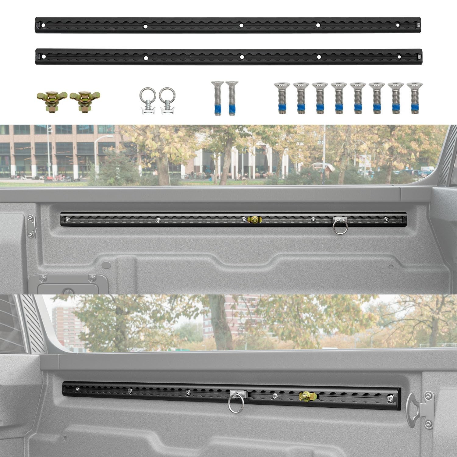 SZYANG Trail Rail System Compatible with 2022-2025 Ford Maverick Truck ...