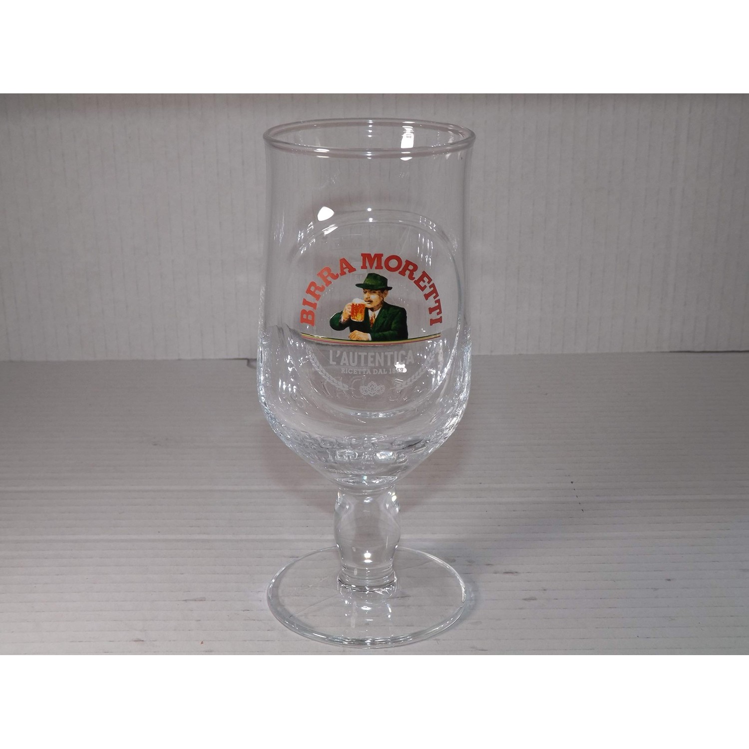 Birra Moretti 1/2 Pint Stem Glass - ibspot.com