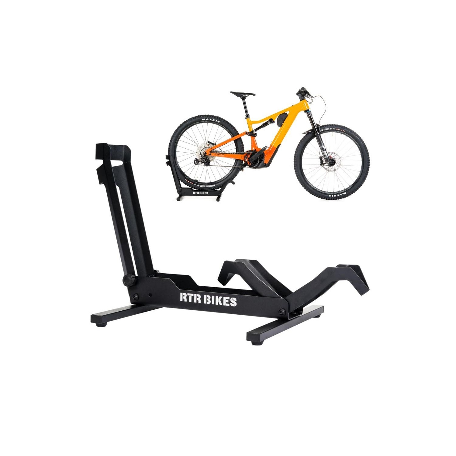 RTR BIKES Brutus Professional standing Bike Stand - Ideal for your ...