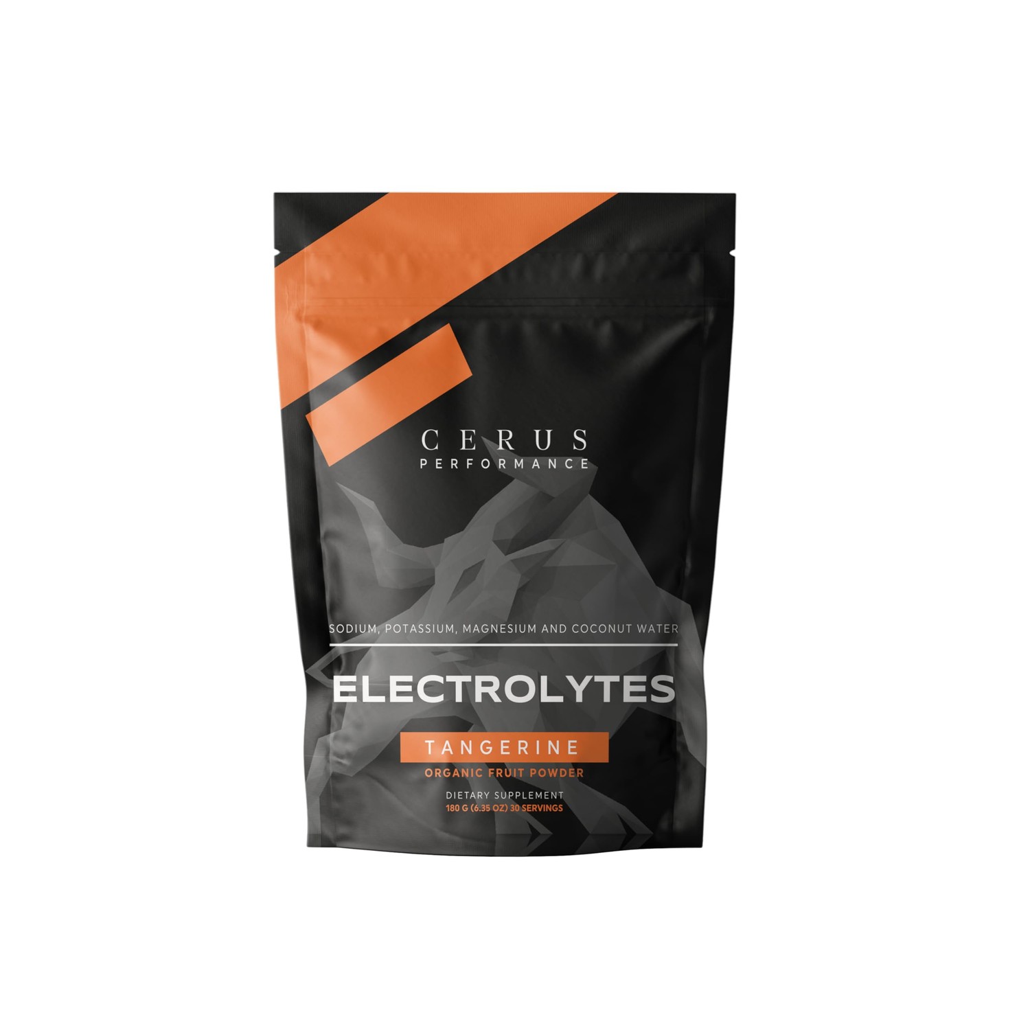 Cerus Performance Electrolyte Powder – Tangerine Flavor, 30 Servings ...