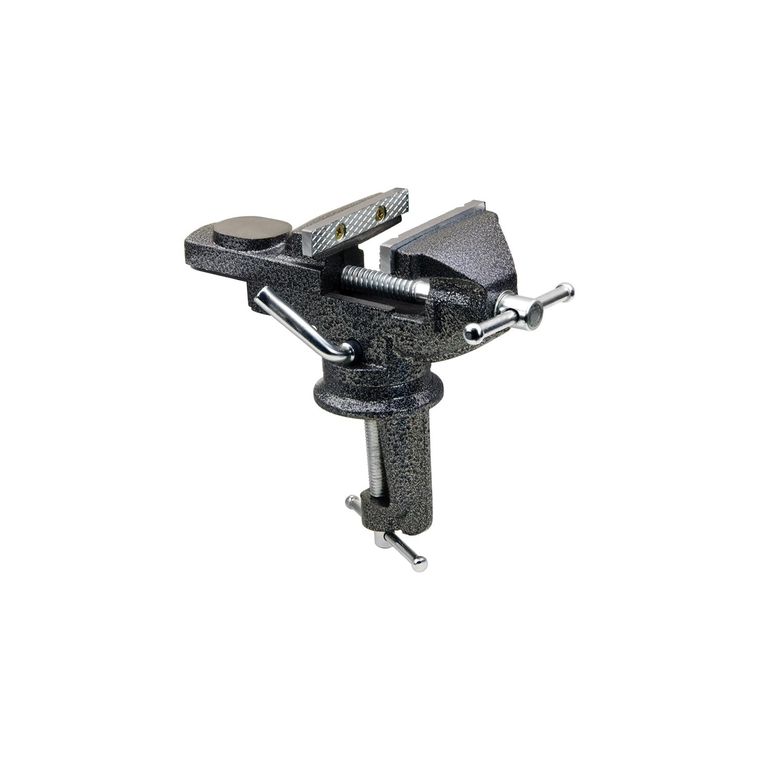 Edward Tools 2 3/4” Bench Vise - 360 Degree Swivel Base with Anvil ...