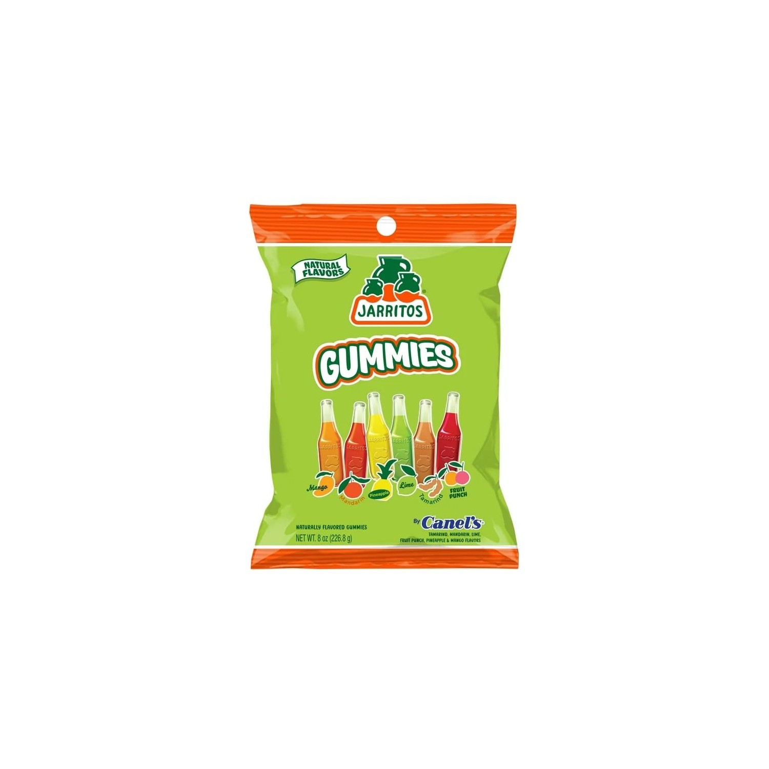 Canels Jarritos Gummies Candy – 8 oz Bag – Tamarind, Pineapple, Mango ...