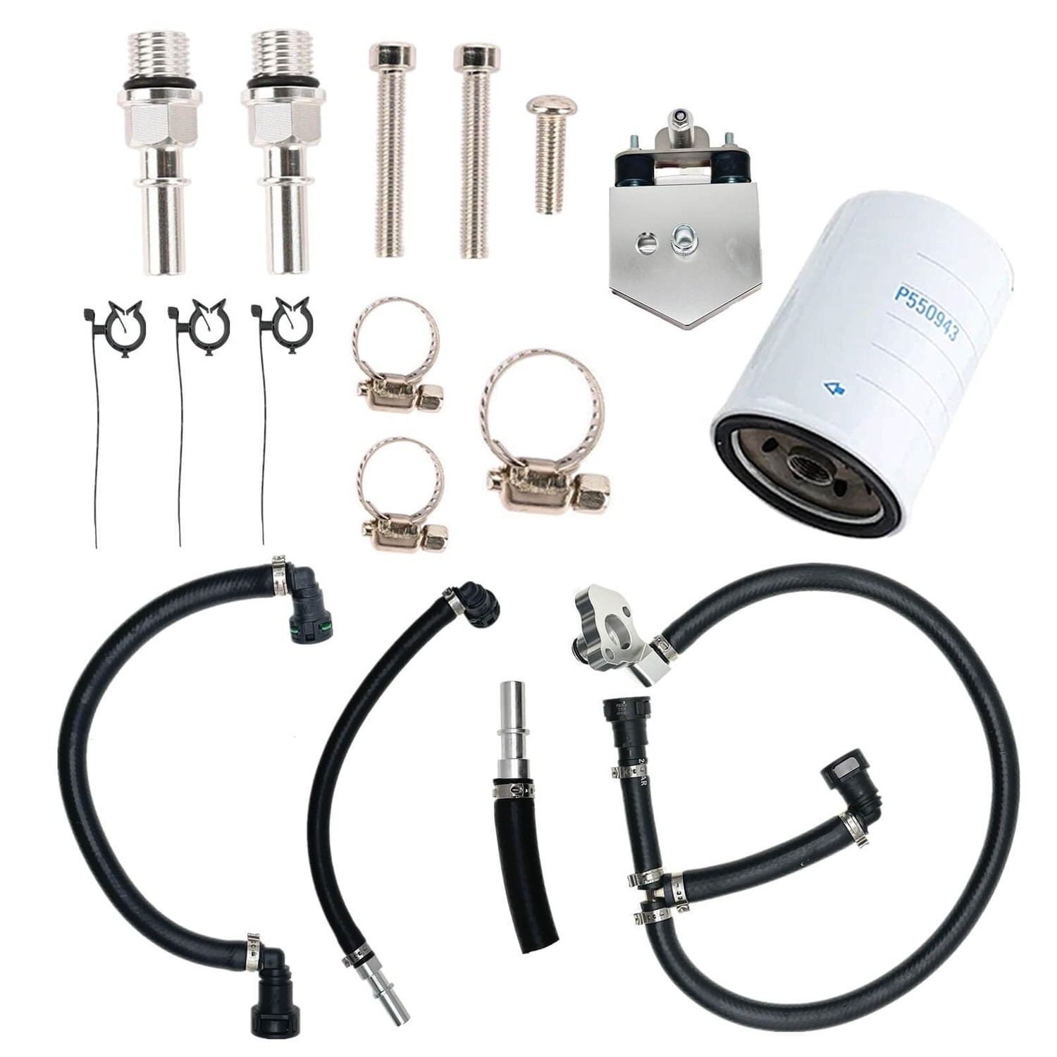 Gen2 CP4.2 Disaster Prevention Bypass Kit with Return Filter Assembly, Compatible with 2011-2019 ...