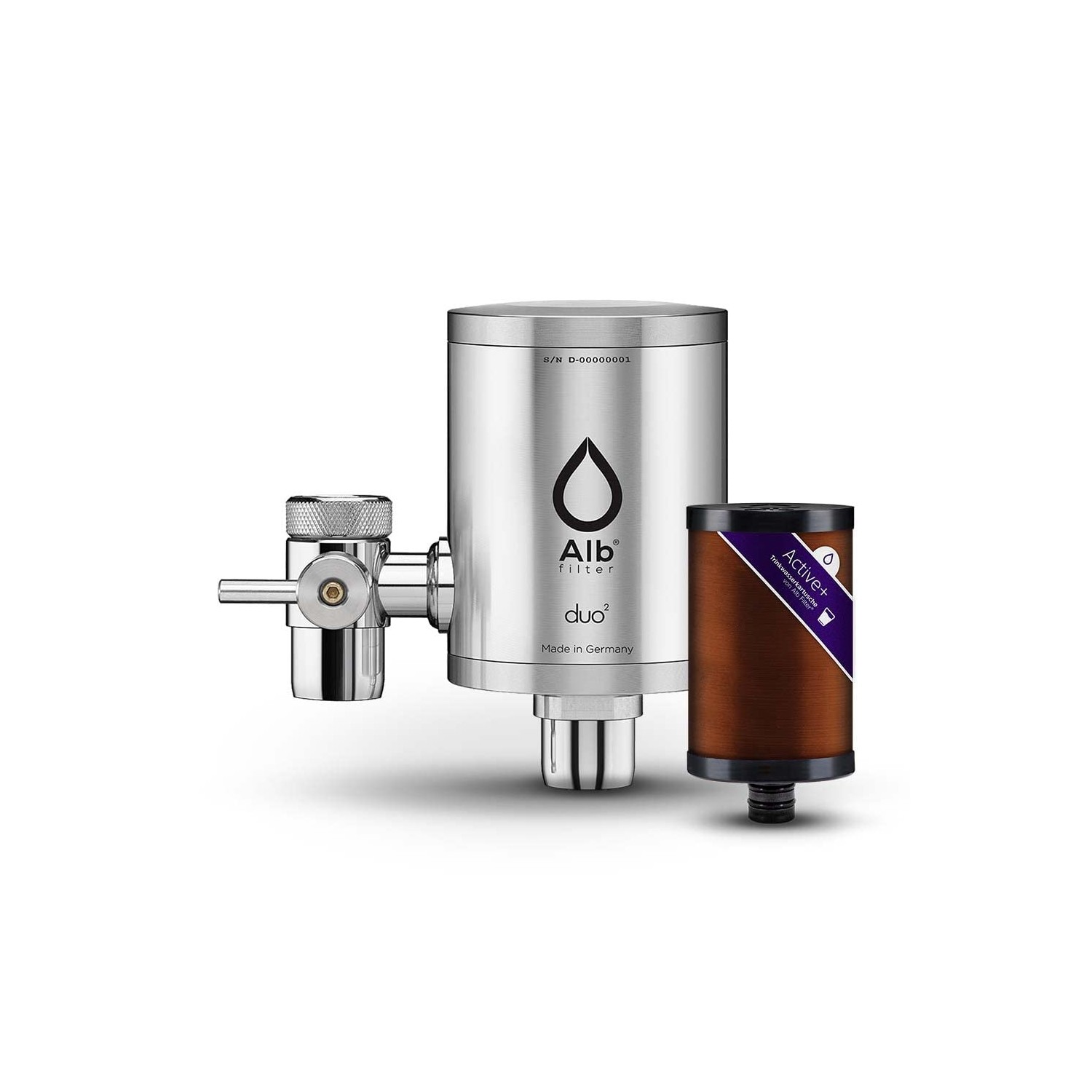 Alb Filter® Duo Active Plus+ Drinking Water Filter | Tap Connection ...