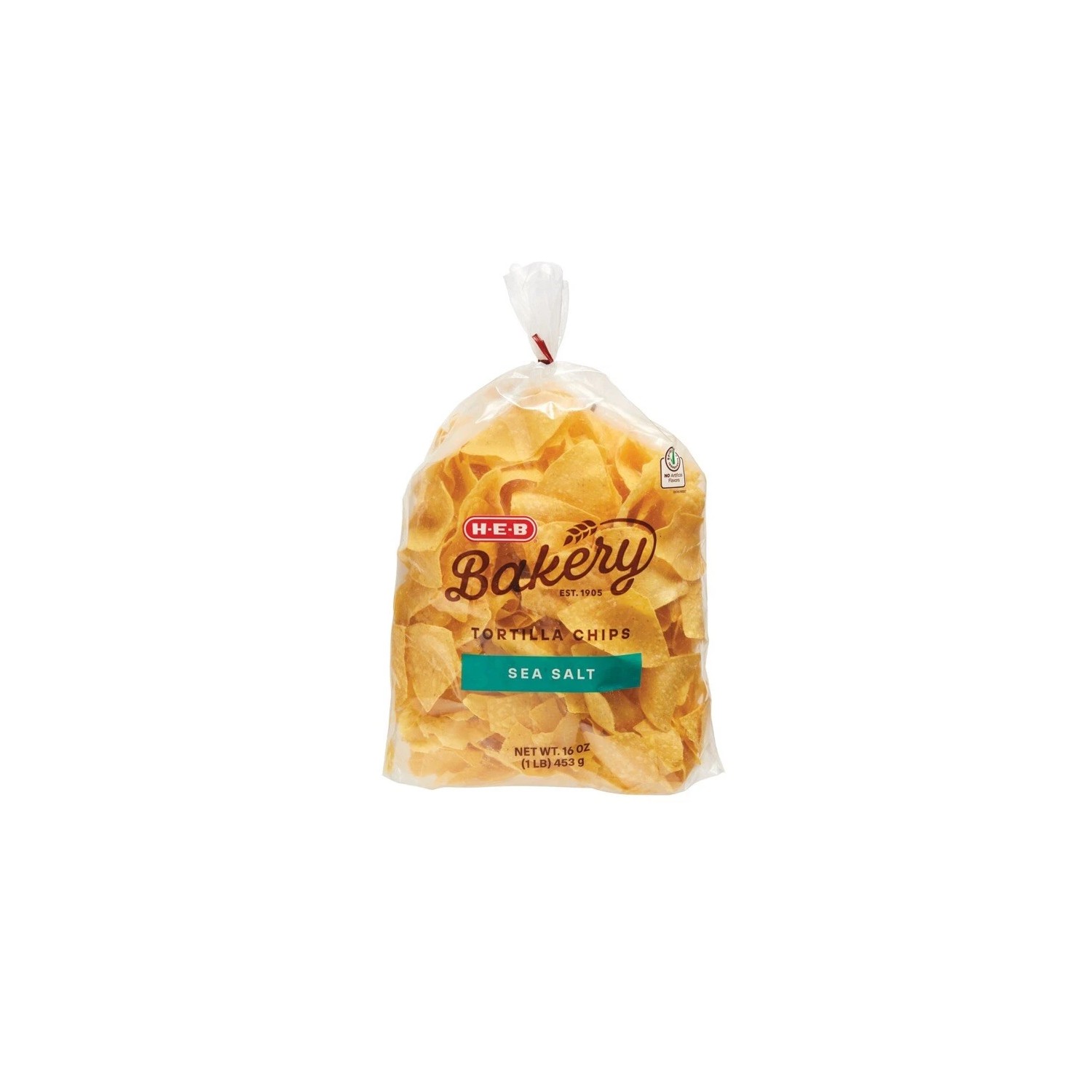 HEB 1 Bag H-E-B Tortilla Chips Sea Salt 16 Oz - ibspot.com