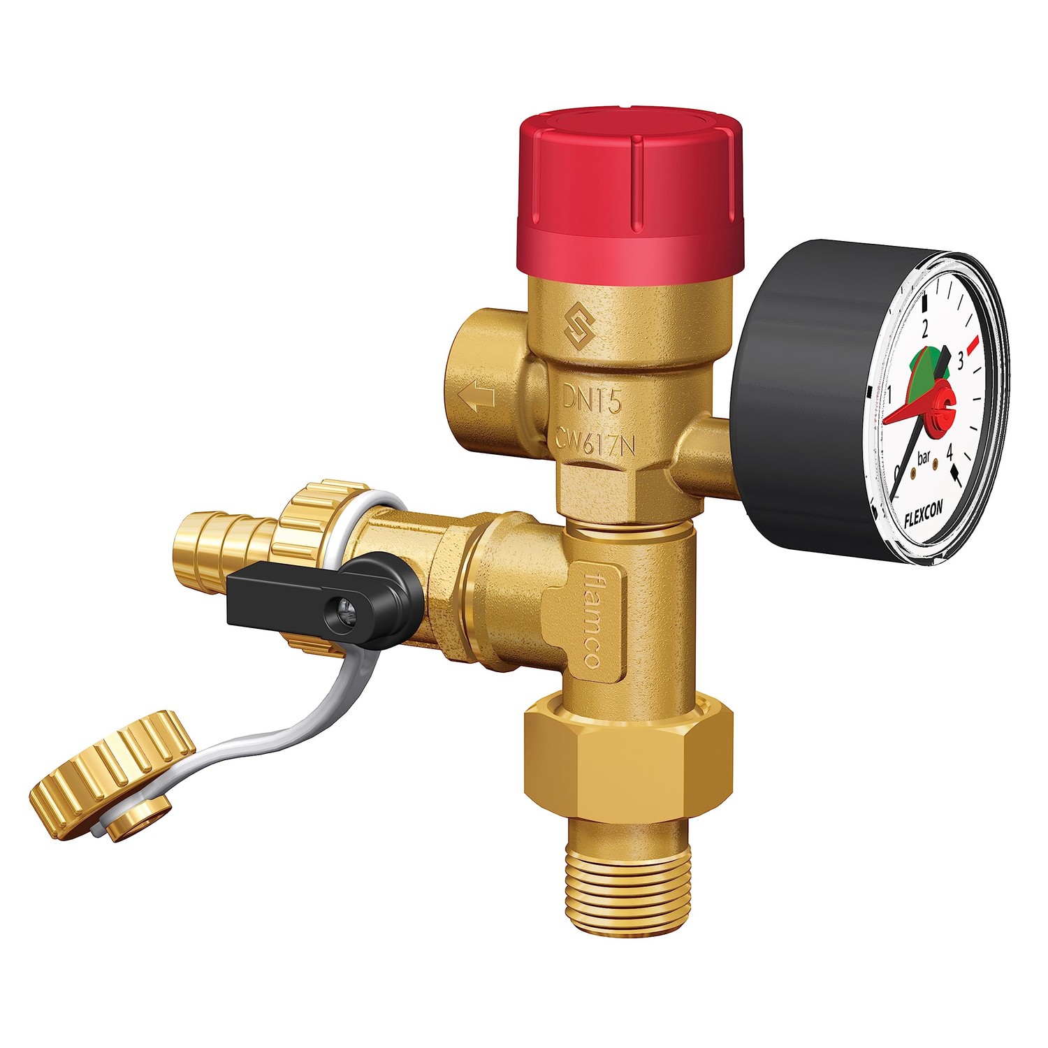 Flamco Prescofiller - Heating System Refill Device with Safety Valve ...