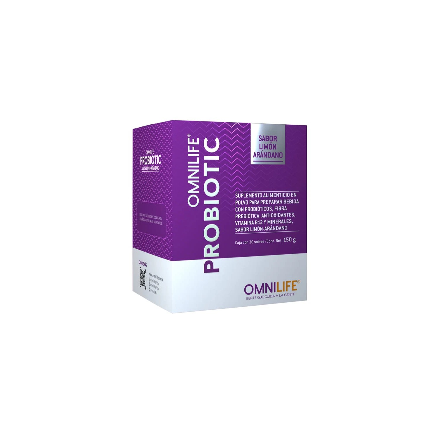 OMNILIFE PROBIOTIC | Box w/30 sachets l caja con 30 sobres | lemon ...