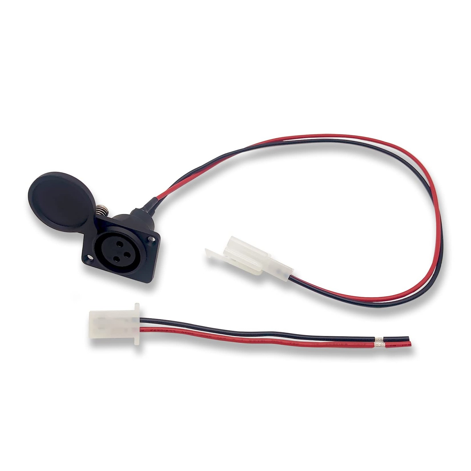 GLDYTIMES XLR Charging Port Socket for Razor MX500, MX650, Razor Crazy ...