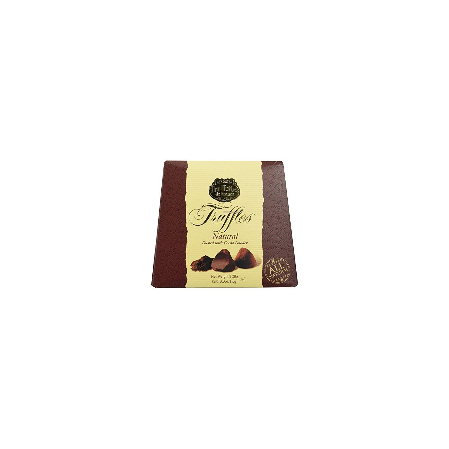 Chocmod Truffettes de France 2.2lbs (1Kg) All Natural Truffles in a ...