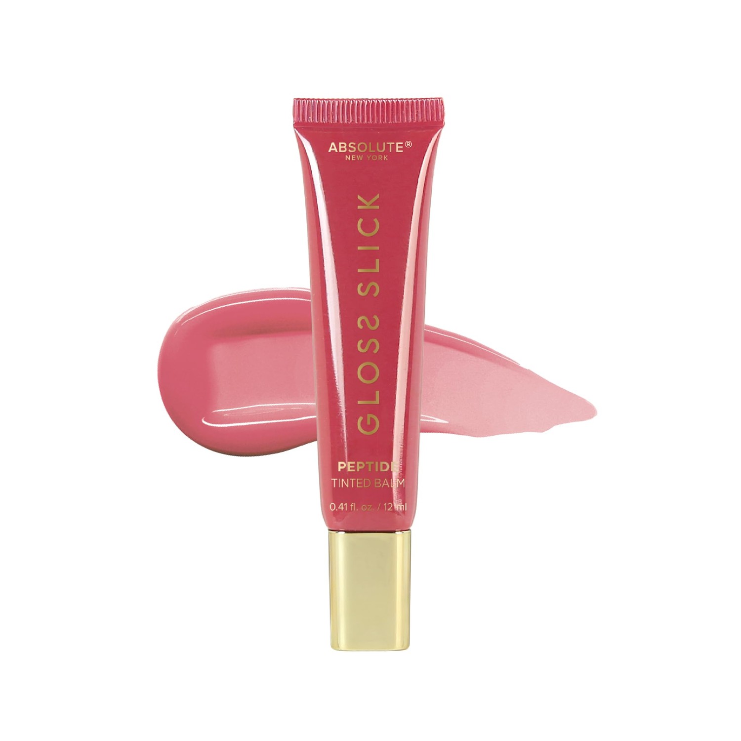 Absolute New York Gloss Slick Peptide Tinted Balm, Weightless and Non ...