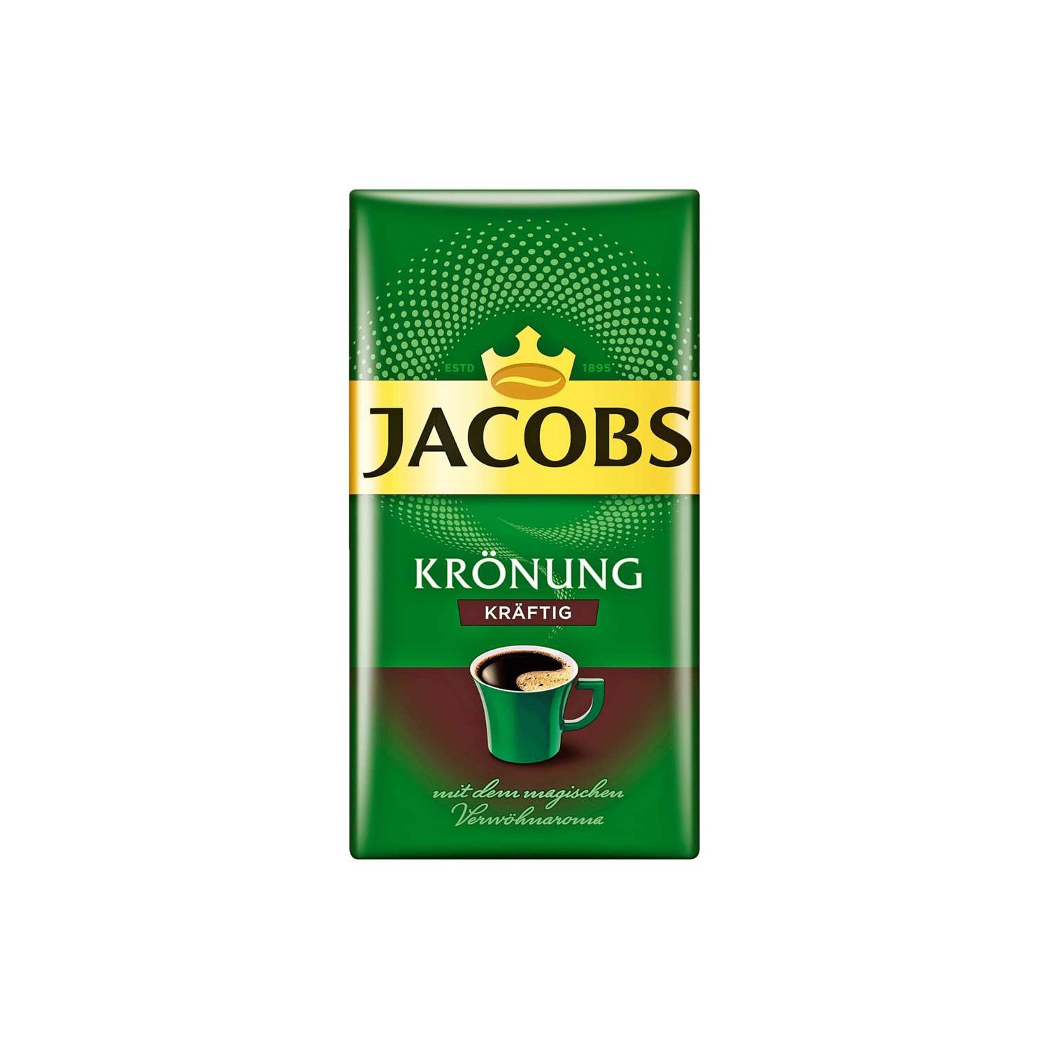 Jacobs Kronung Strong Ground Coffee, 500 Gr / 17.6 Oz - ibspot.com
