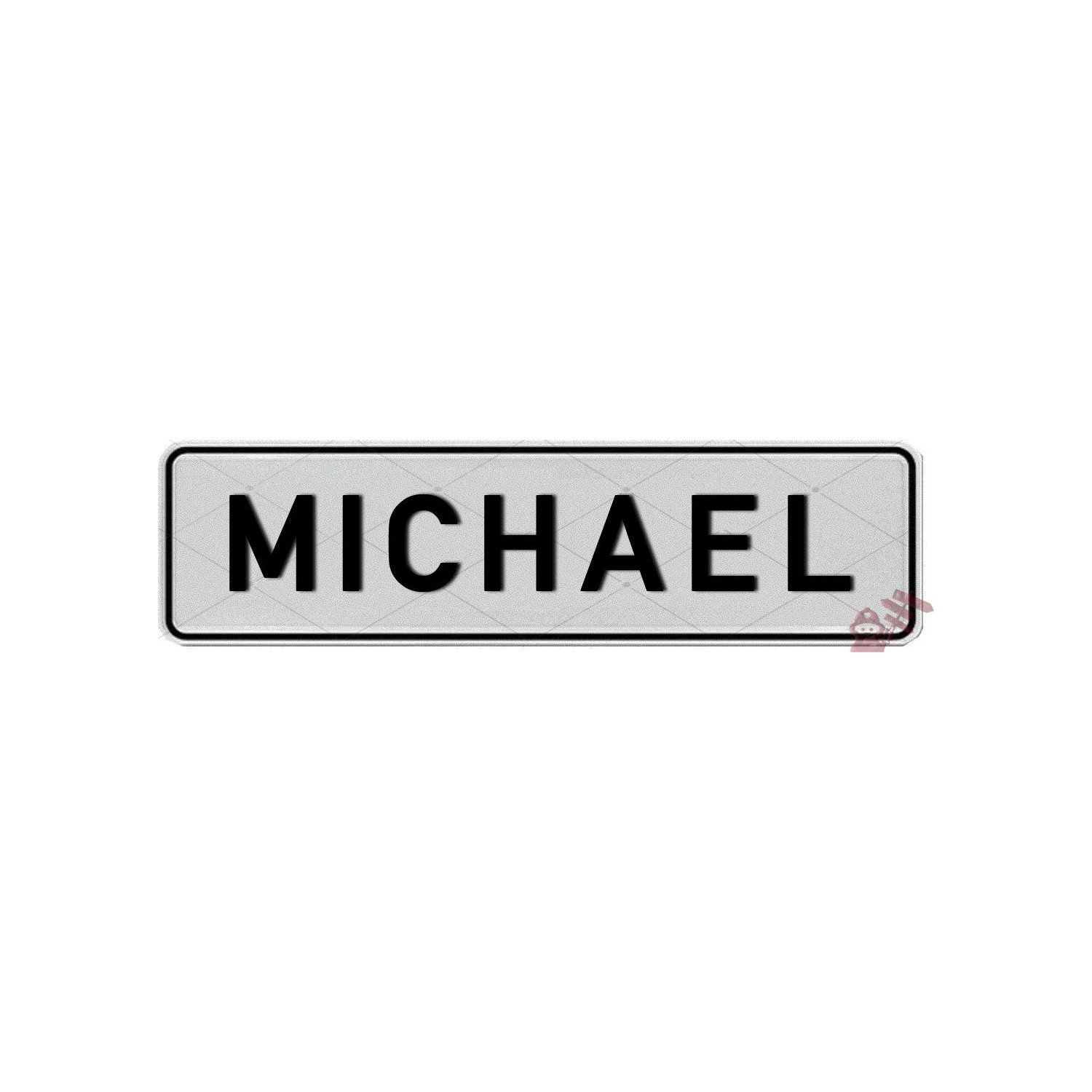 Embossed name plate for designing yourself, weather-resistant ...